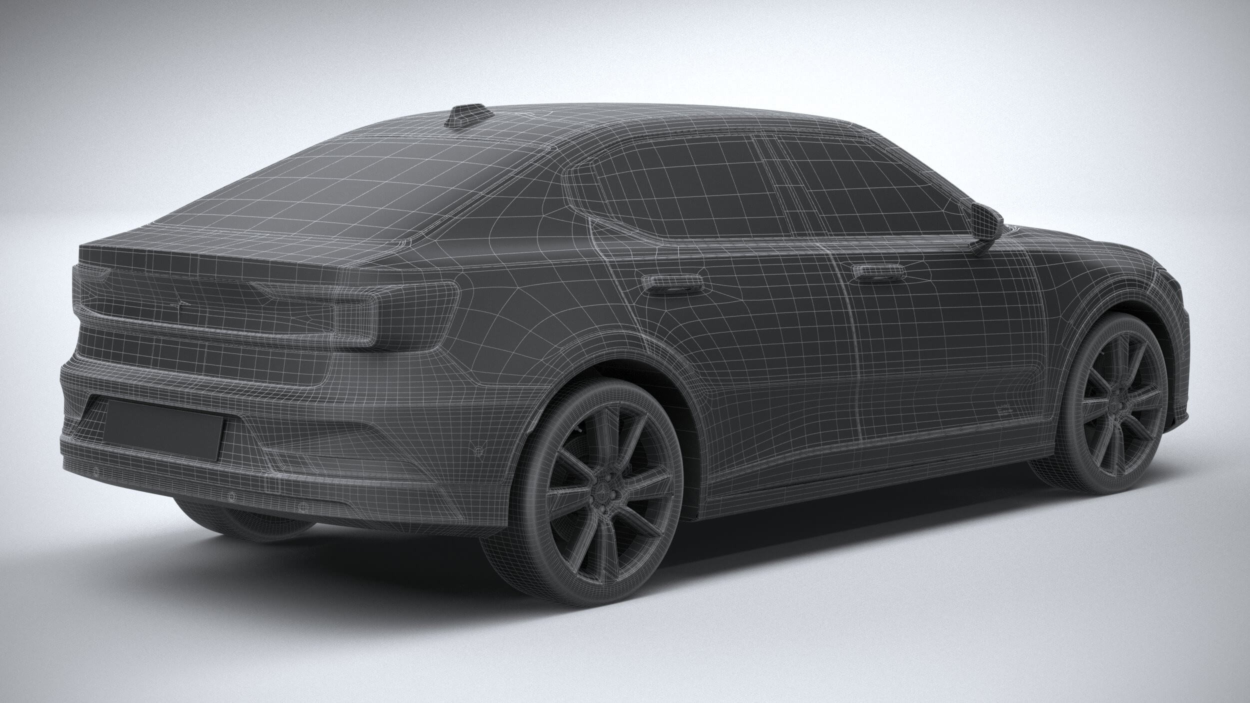 Polestar 2 Bst 2023 - 3D Model by SQUIR