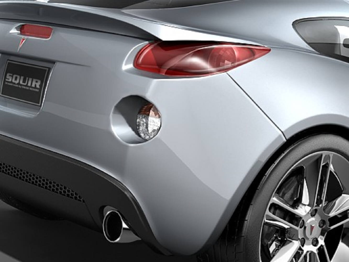 Pontiac Solstice Coupe 2009 - 3D Model by SQUIR