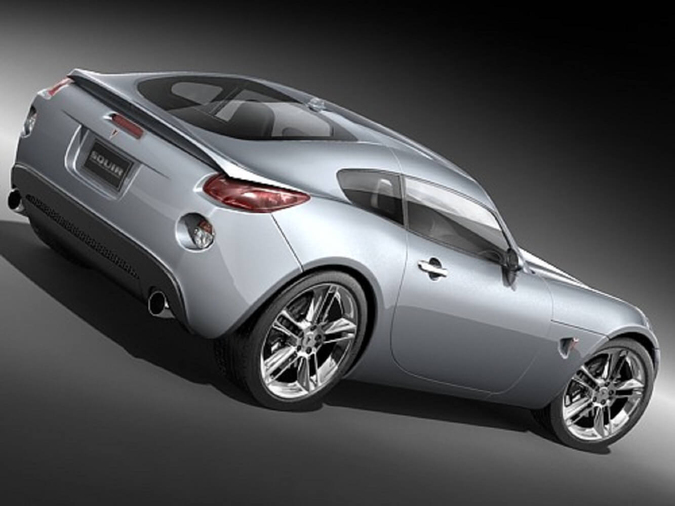 Pontiac Solstice Coupe 2009 - 3D Model by SQUIR