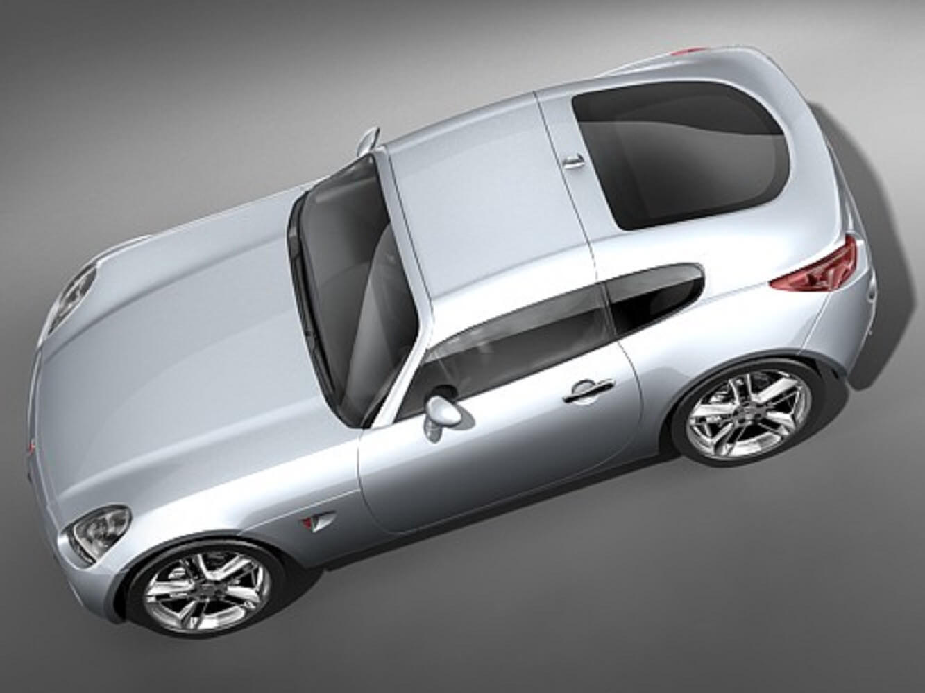 Pontiac Solstice Coupe 2009 - 3D Model by SQUIR