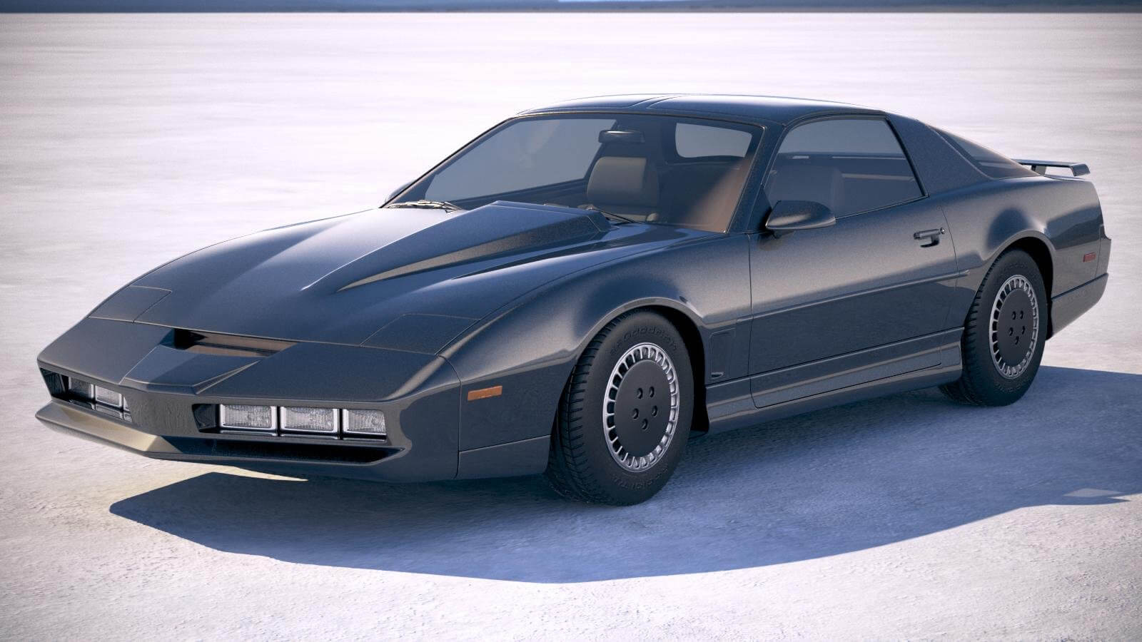 Pontiac Trans Am KITT 1982 - 3D Model by SQUIR