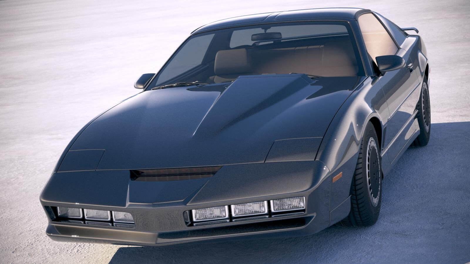Pontiac Trans Am KITT 1982 - 3D Model by SQUIR