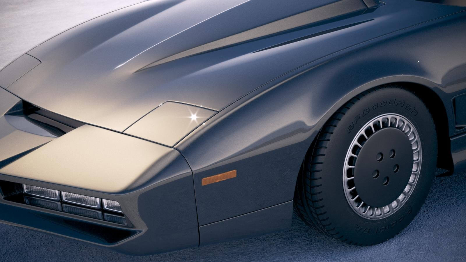 Pontiac Trans Am KITT 1982 - 3D Model by SQUIR