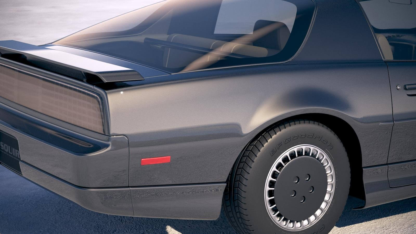 Pontiac Trans Am KITT 1982 - 3D Model by SQUIR