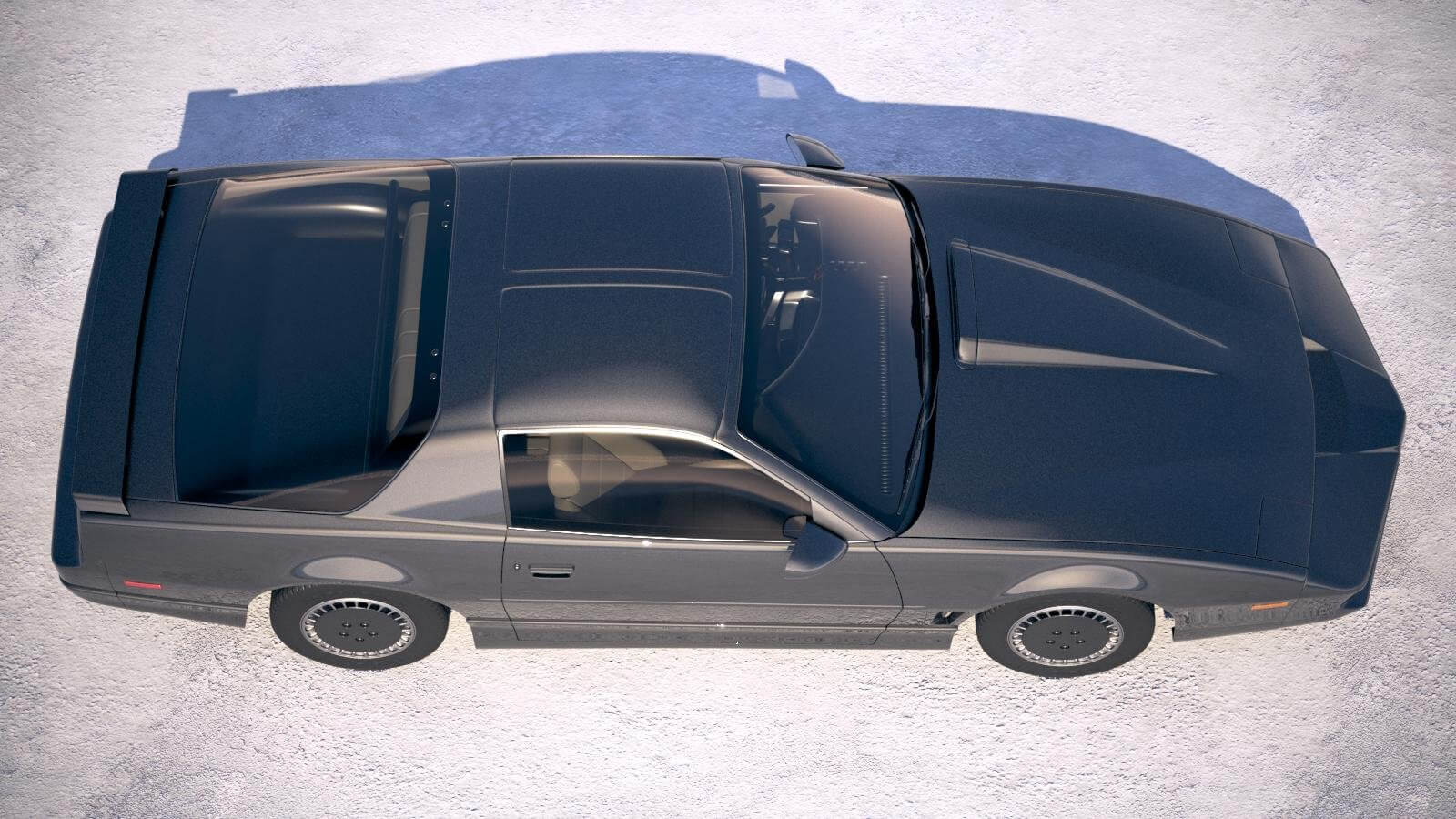 Pontiac Trans Am KITT 1982 - 3D Model by SQUIR