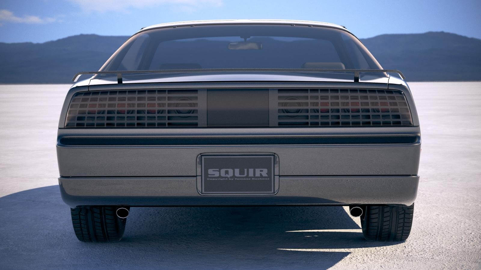 Pontiac Trans Am KITT 1982 - 3D Model by SQUIR