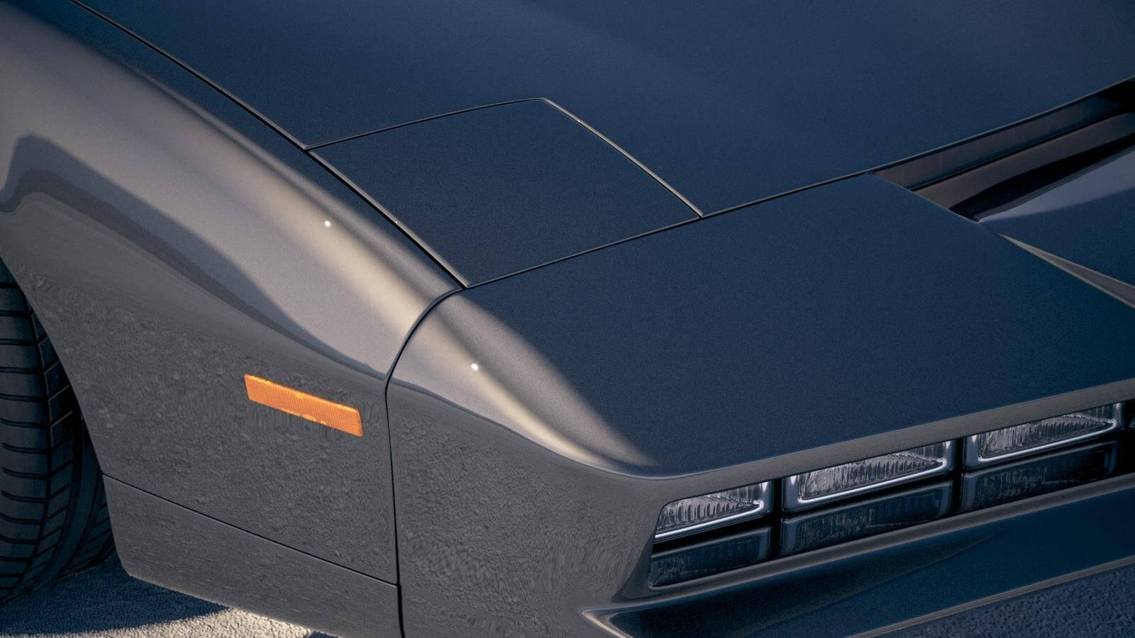 Pontiac Trans Am KITT 1982 - 3D Model by SQUIR