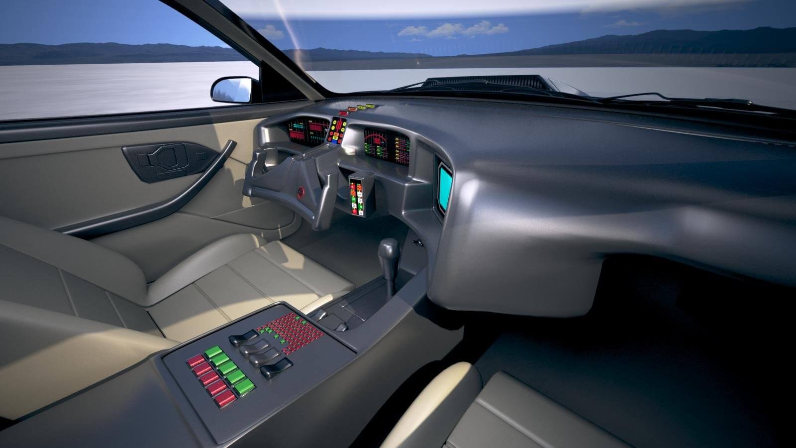 Pontiac Trans Am KITT 1982 - 3D Model by SQUIR