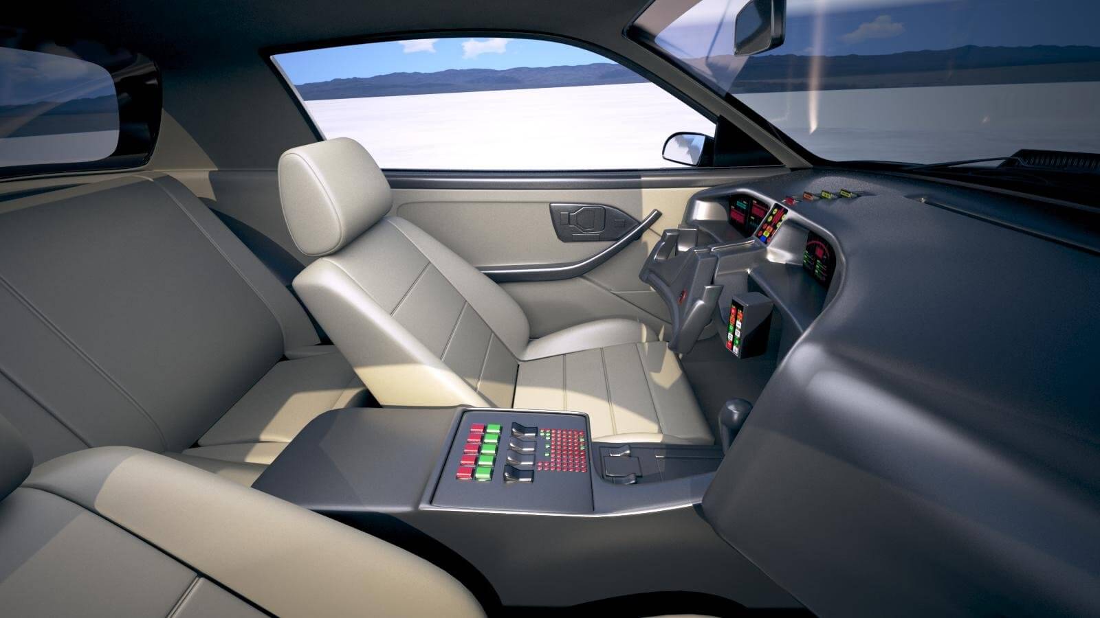 Pontiac Trans Am KITT 1982 - 3D Model by SQUIR