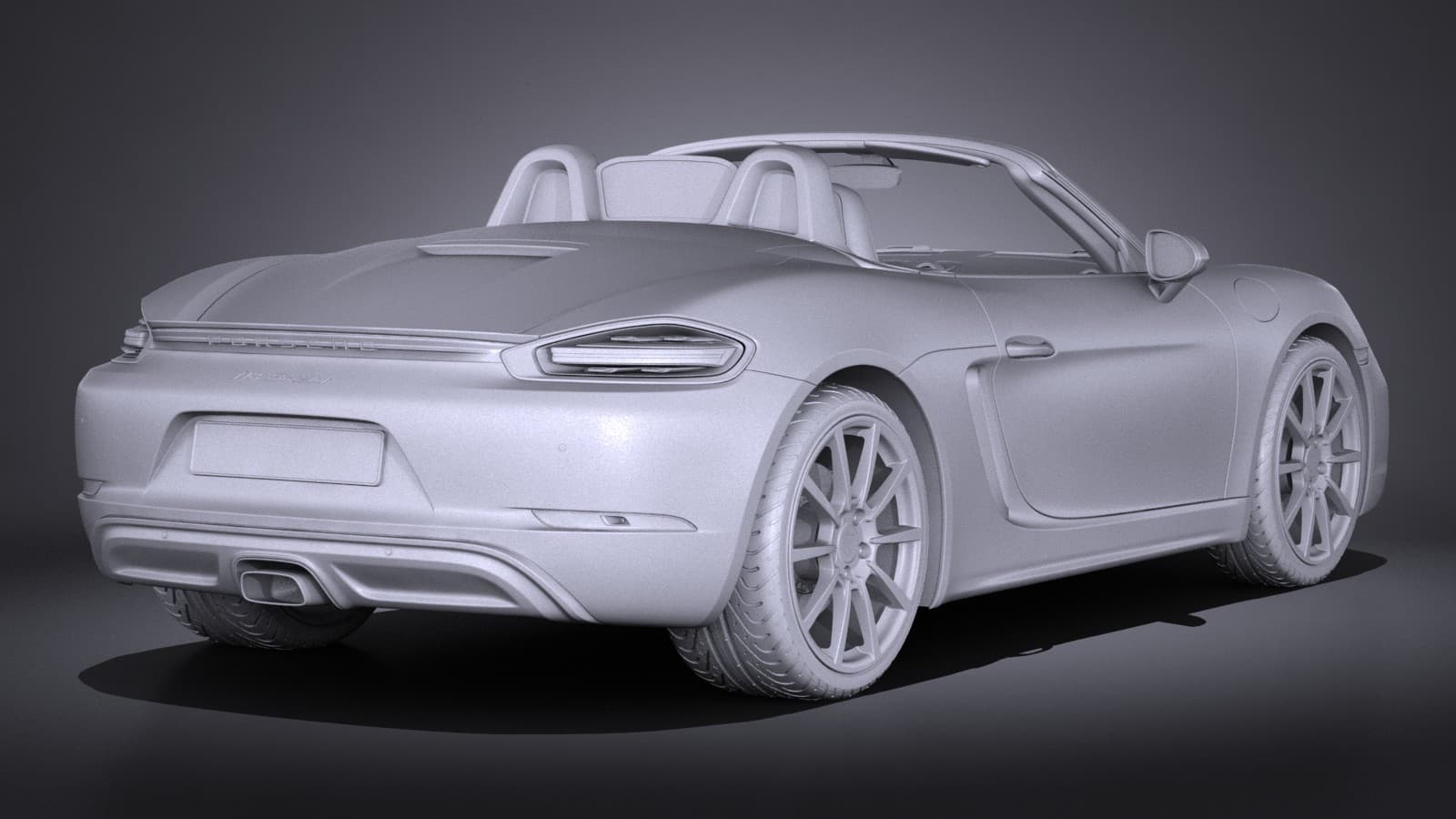 Porsche 718 Boxster 2017 - 3D Model by SQUIR