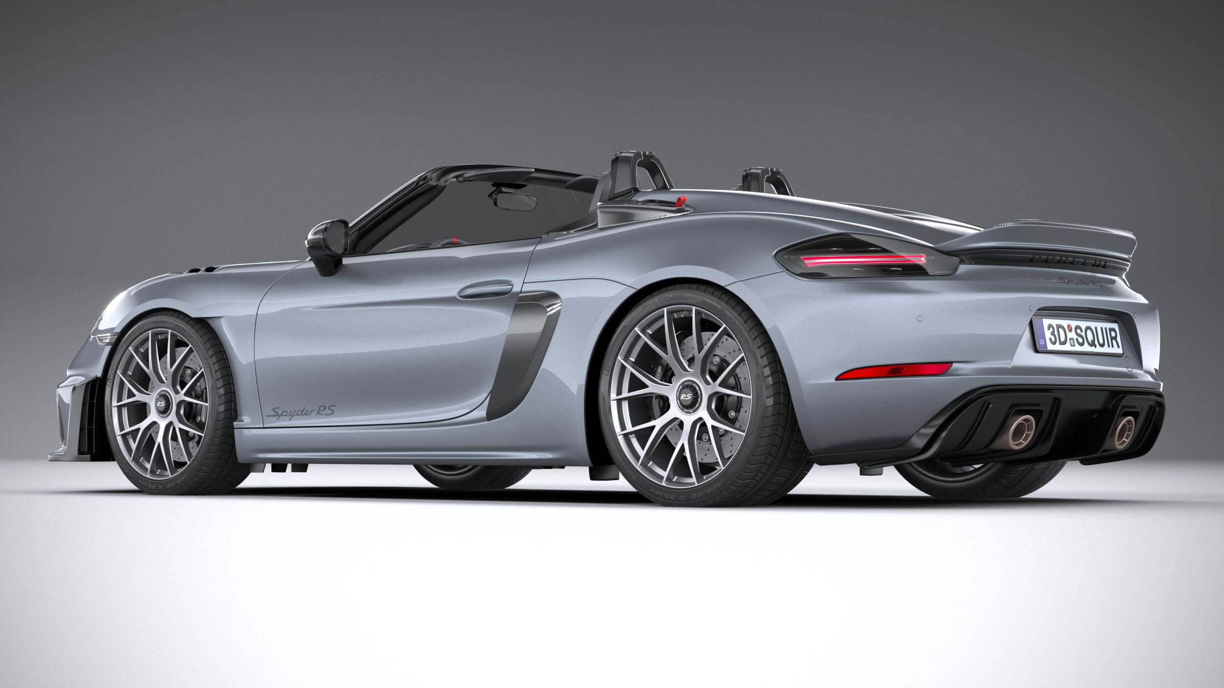 Porsche 718 Boxster Spyder RS 2024 - 3D Model by SQUIR