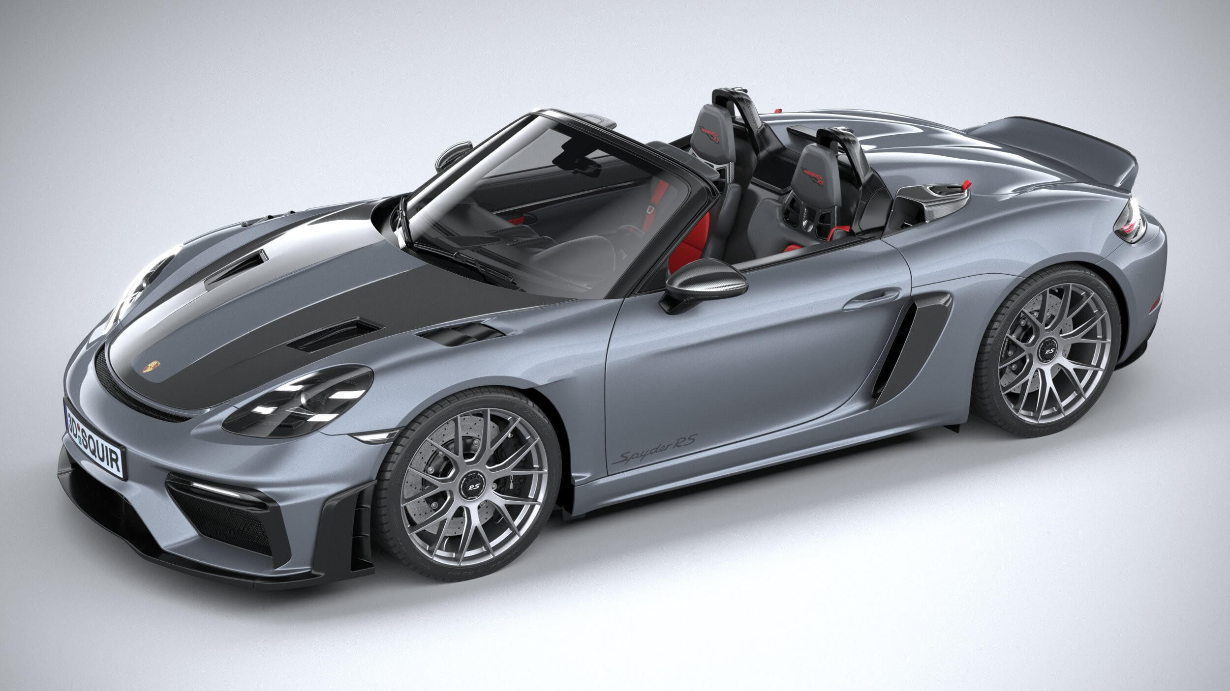 Porsche 718 Boxster Spyder RS 2024 - 3D Model by SQUIR