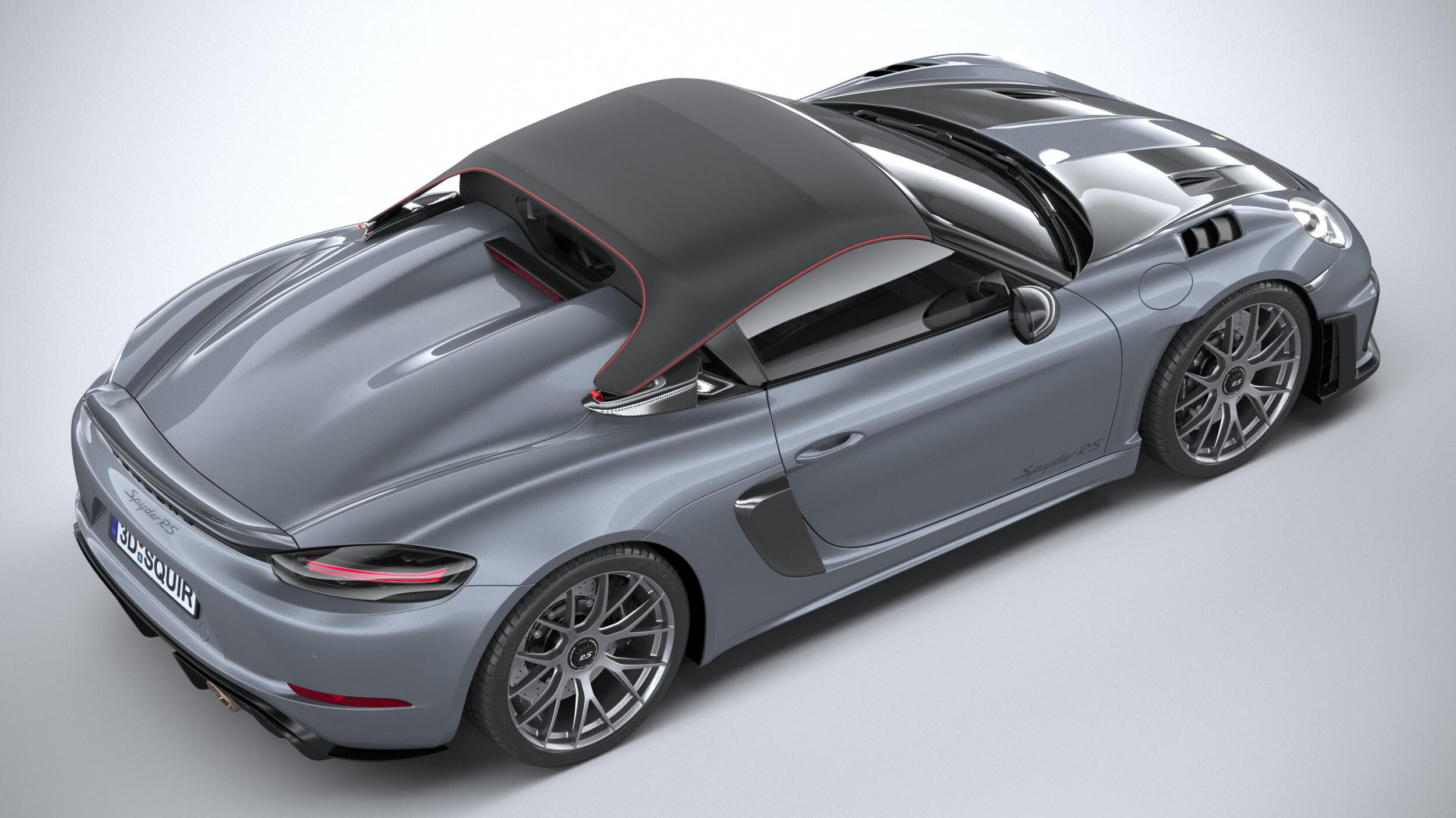 Porsche 718 Boxster Spyder RS 2024 - 3D Model by SQUIR