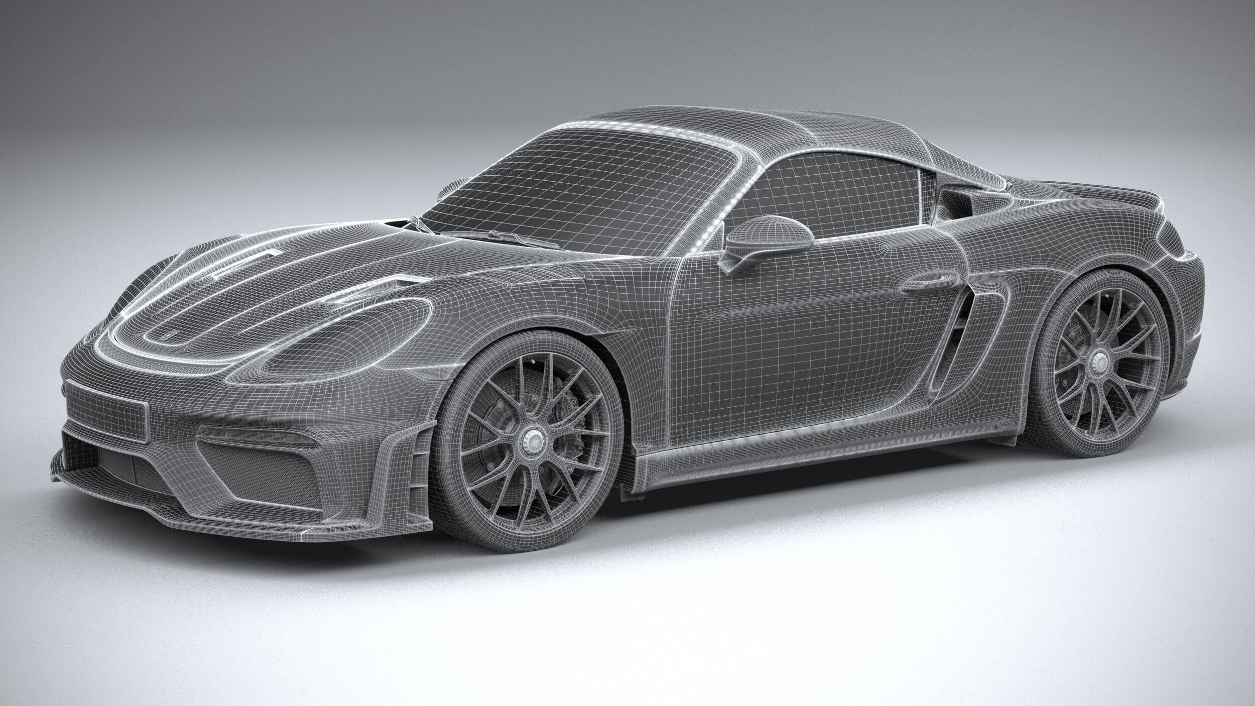 Porsche 718 Boxster Spyder RS 2024 - 3D Model by SQUIR