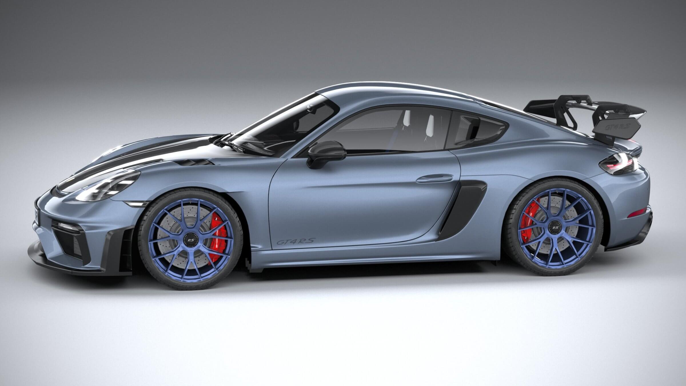 Porsche 718 Cayman GT4 RS 2022 - 3D Model by SQUIR