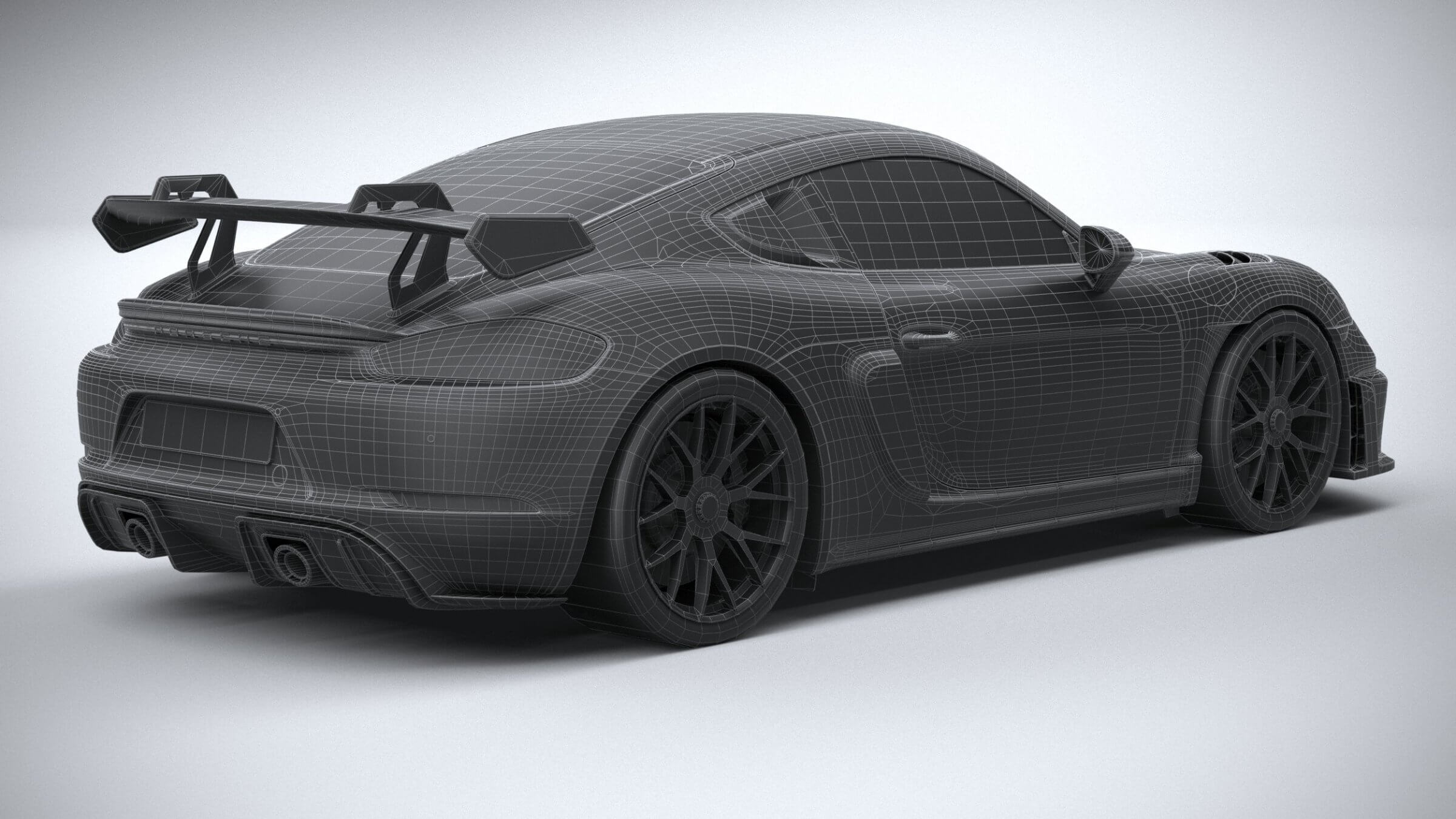 Porsche 718 Cayman GT4 RS 2022 - 3D Model by SQUIR