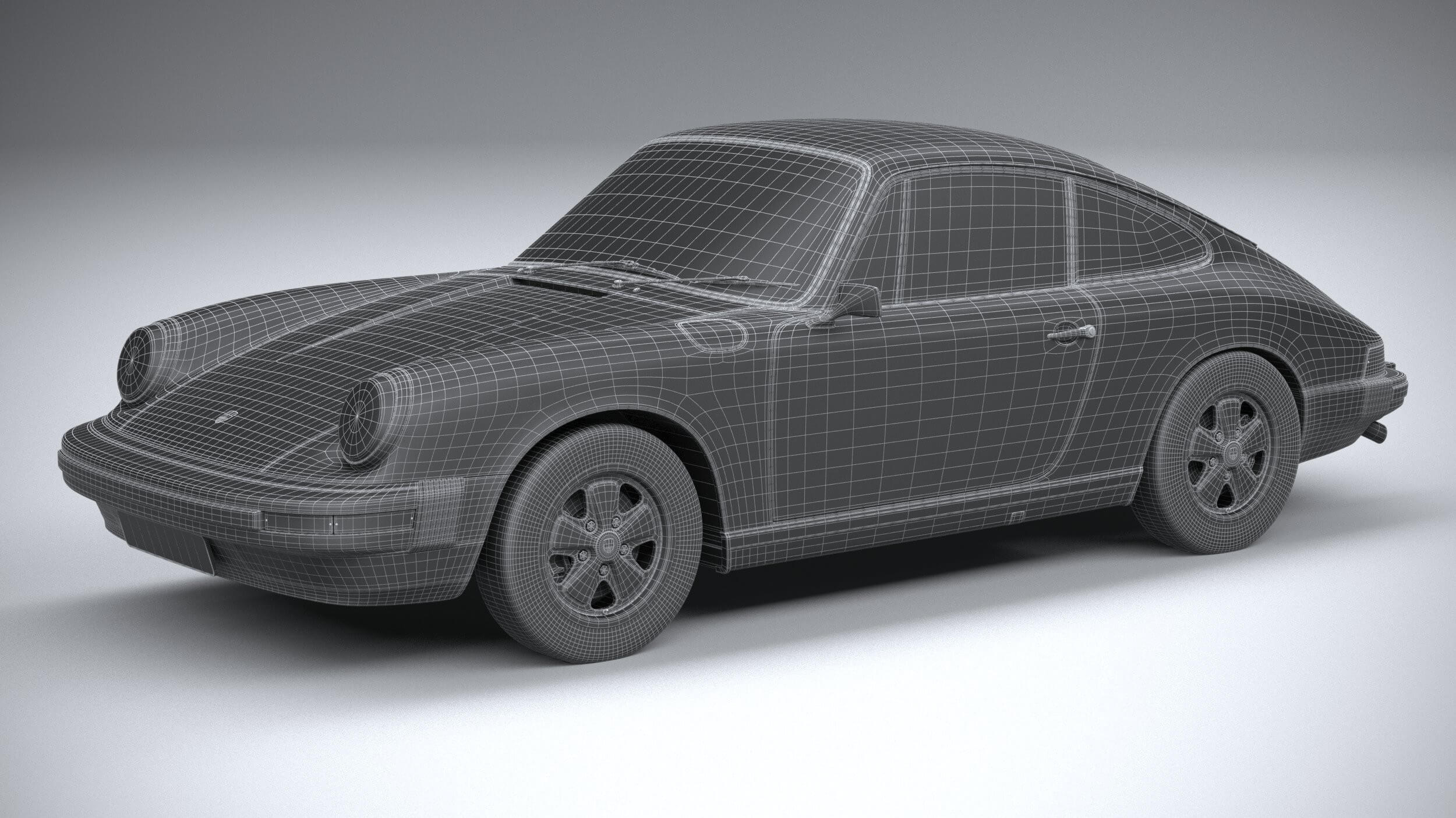 Porsche 911 930 1974 - 3D Model by SQUIR
