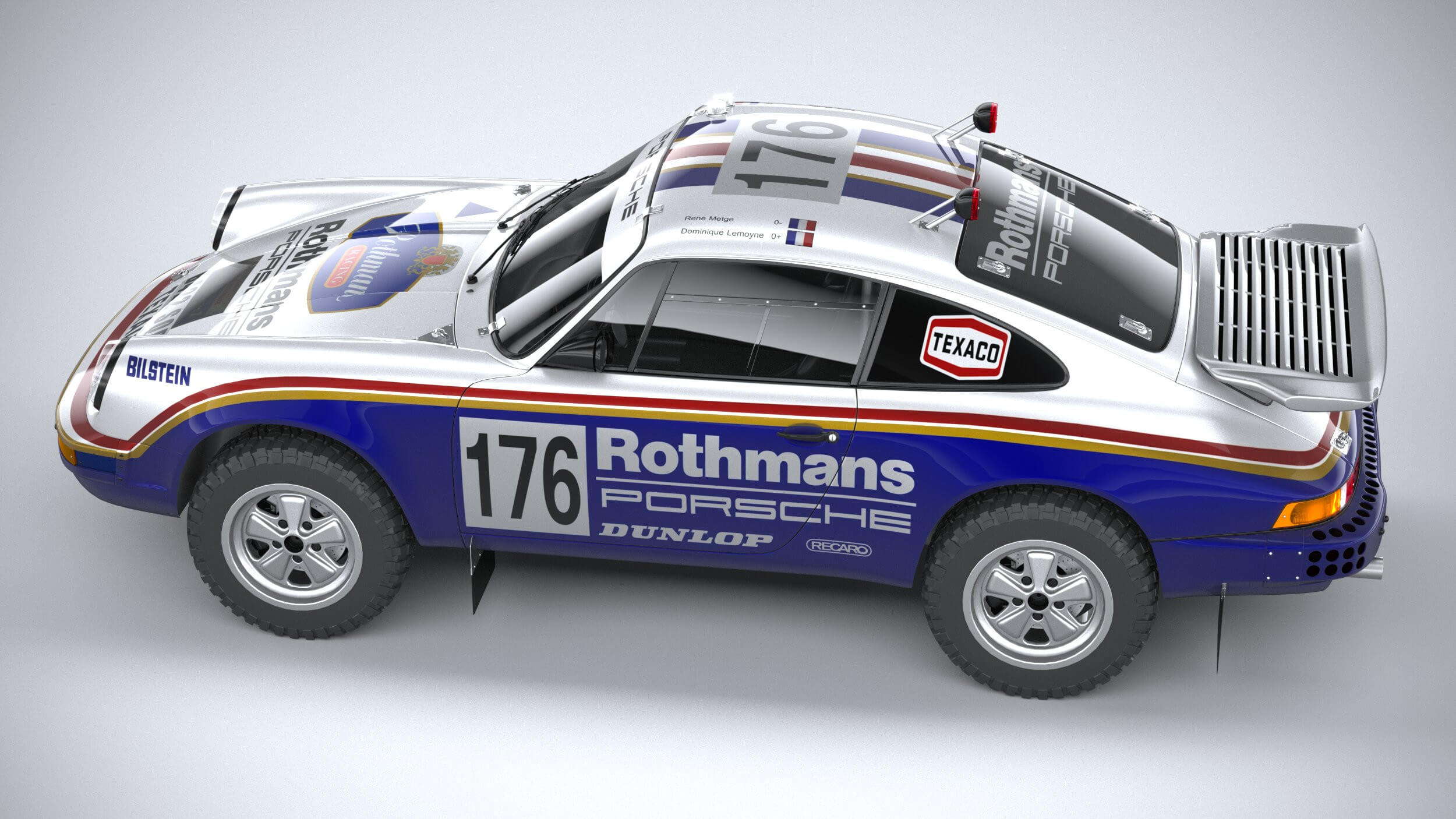 Porsche 911 953 Dakar 1984 - 3D Model by SQUIR