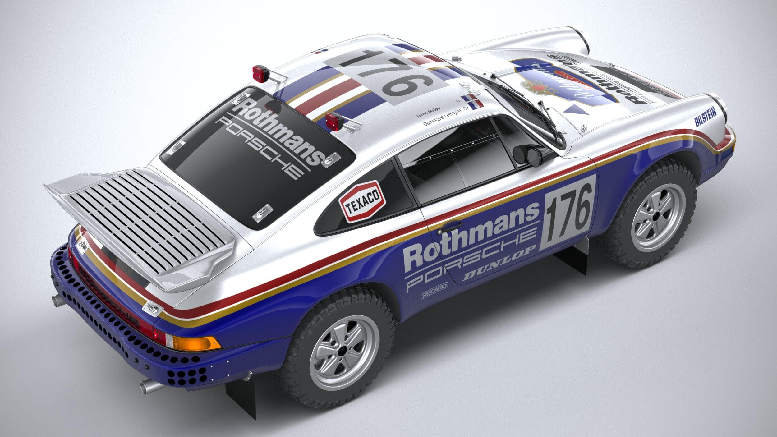 Porsche 911 953 Dakar 1984 - 3D Model by SQUIR