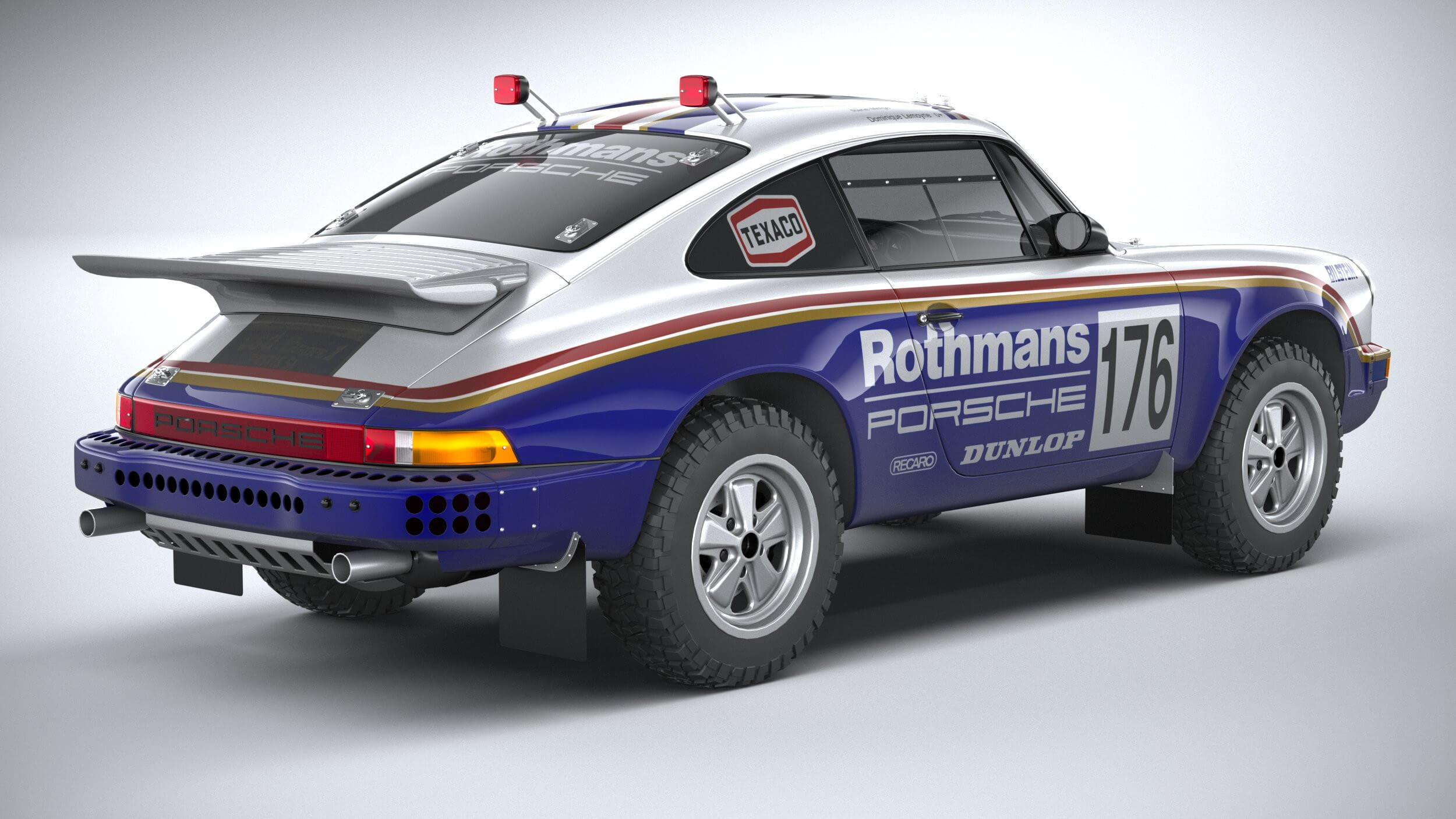 Porsche 911 953 Dakar 1984 - 3D Model by SQUIR