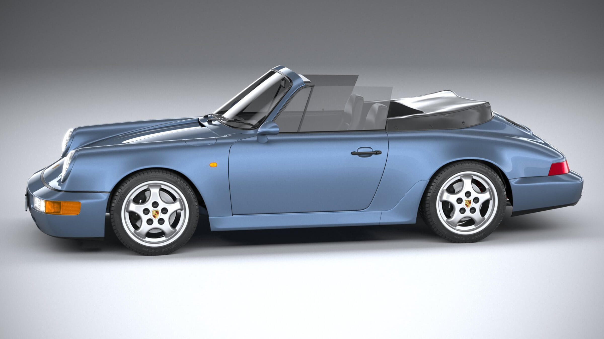 Porsche 911 964 Cabrio 1993 - 3D Model by SQUIR
