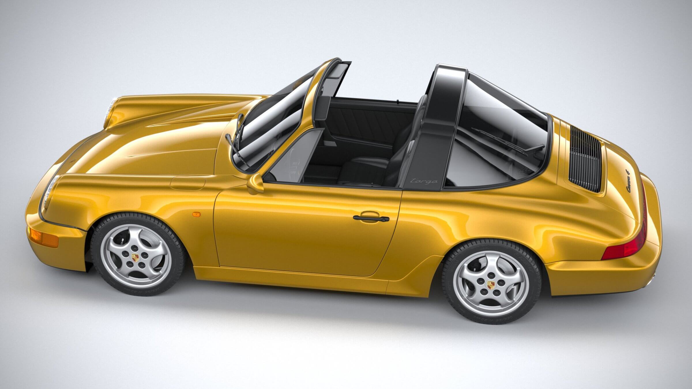 Porsche 911 964 Targa 1993 - 3D Model by SQUIR