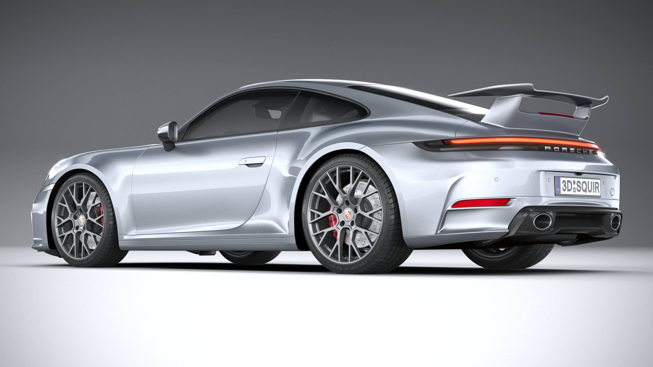 Porsche 911 Carrera Aerokit 2025 - 3D Model by SQUIR