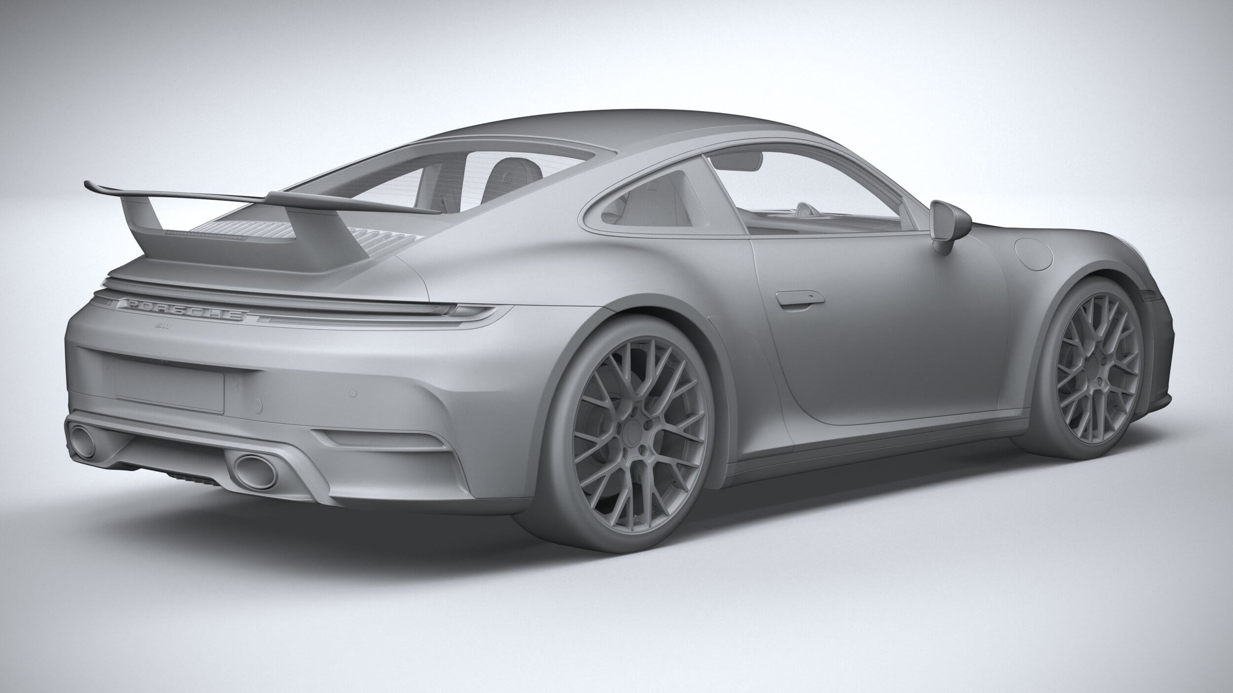 Porsche 911 Carrera Aerokit 2025 - 3D Model by SQUIR