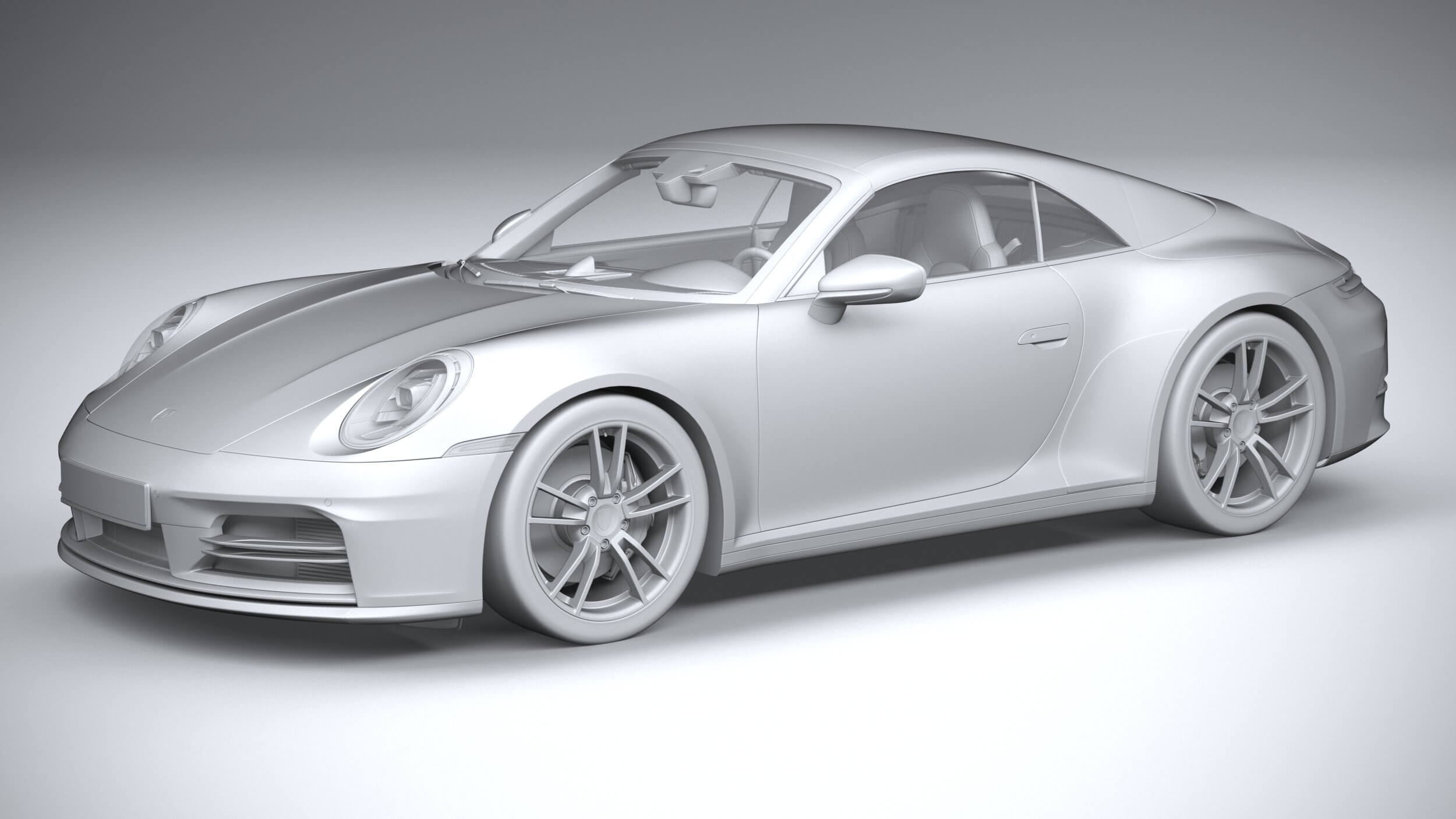 Porsche 911 Carrera Cabriolet 2025 - 3D Model by SQUIR