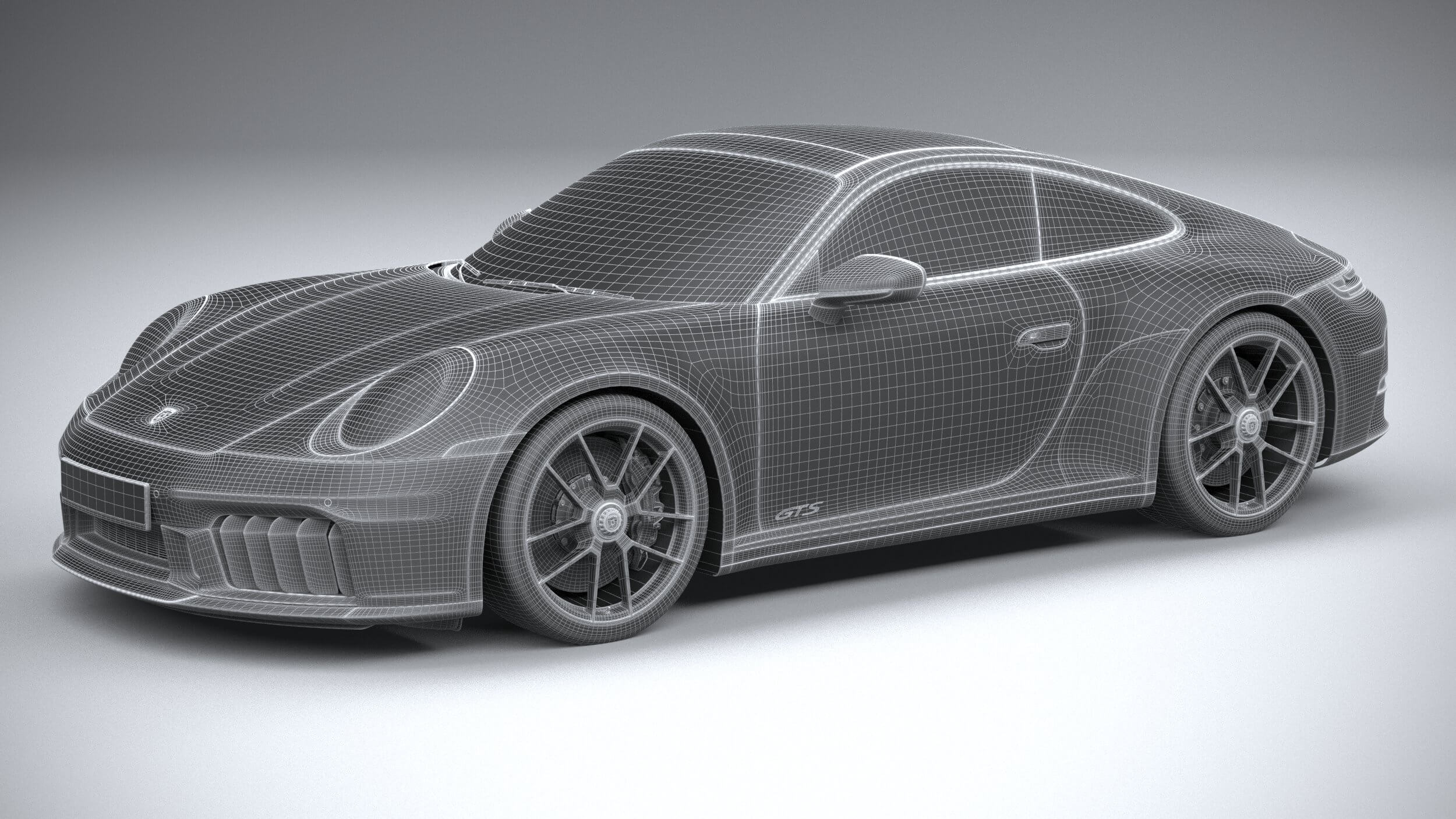 Porsche 911 Carrera GTS 2025 - 3D Model by SQUIR