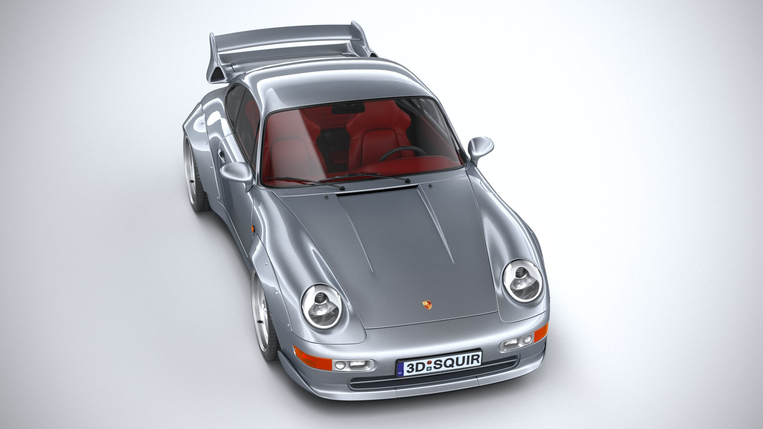 Porsche 911 GT2 993 1993 - 3D Model by SQUIR