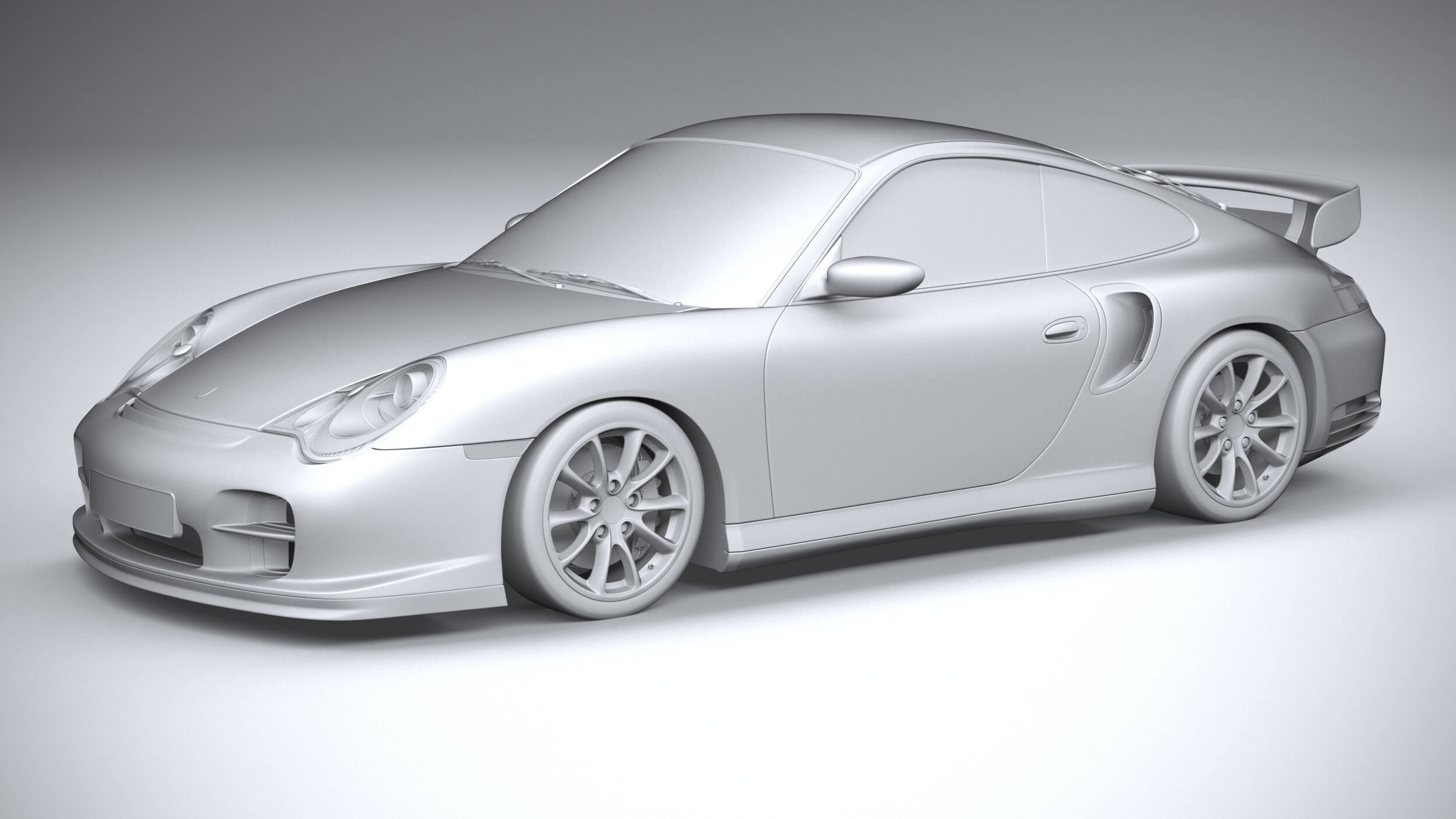 Porsche 911 GT2 996 2003 - 3D Model by SQUIR