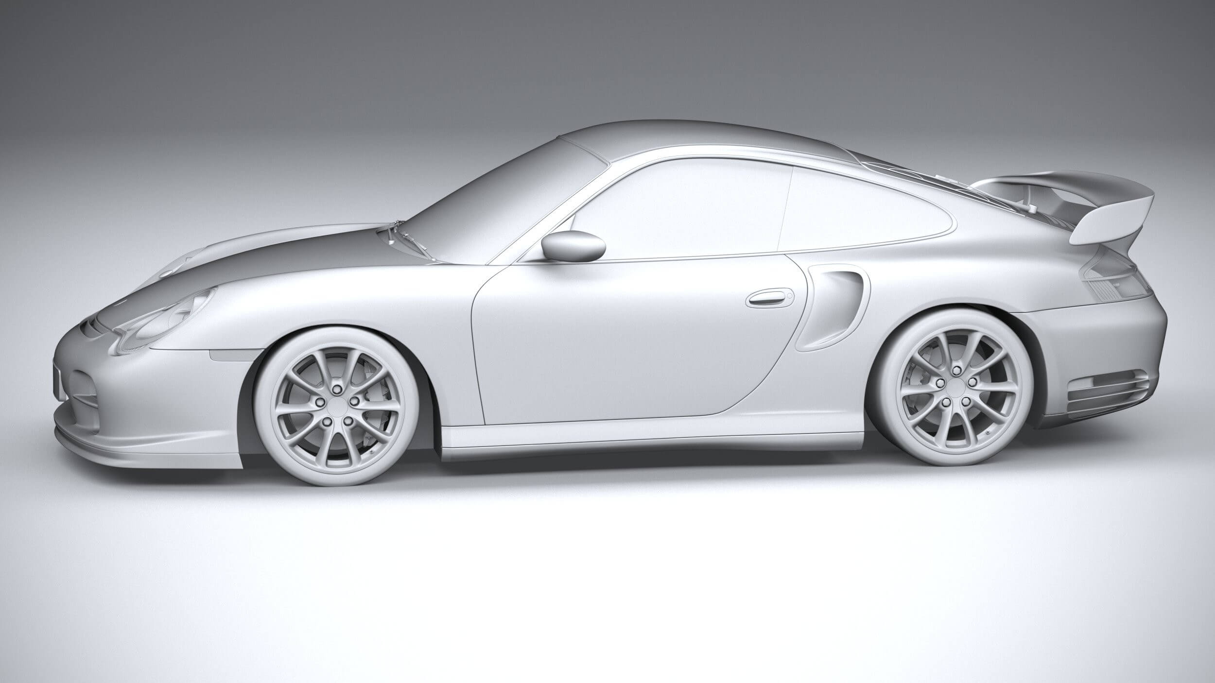 Porsche 911 GT2 996 2003 - 3D Model by SQUIR