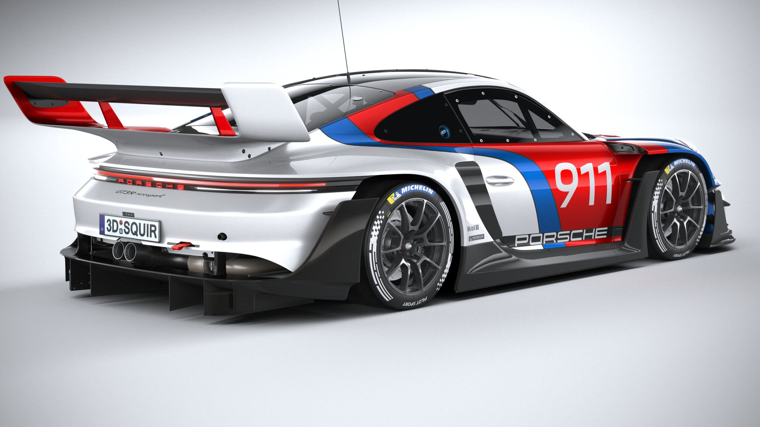 Porsche 911 GT3 R Rennsport 2023 - 3D Model by SQUIR
