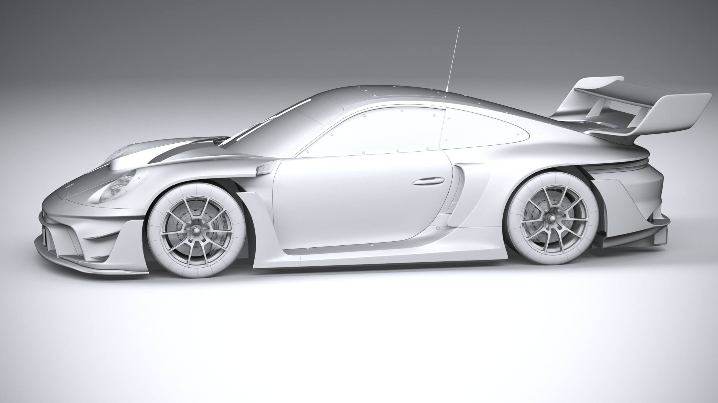 Porsche 911 GT3 R Rennsport 2023 - 3D Model by SQUIR
