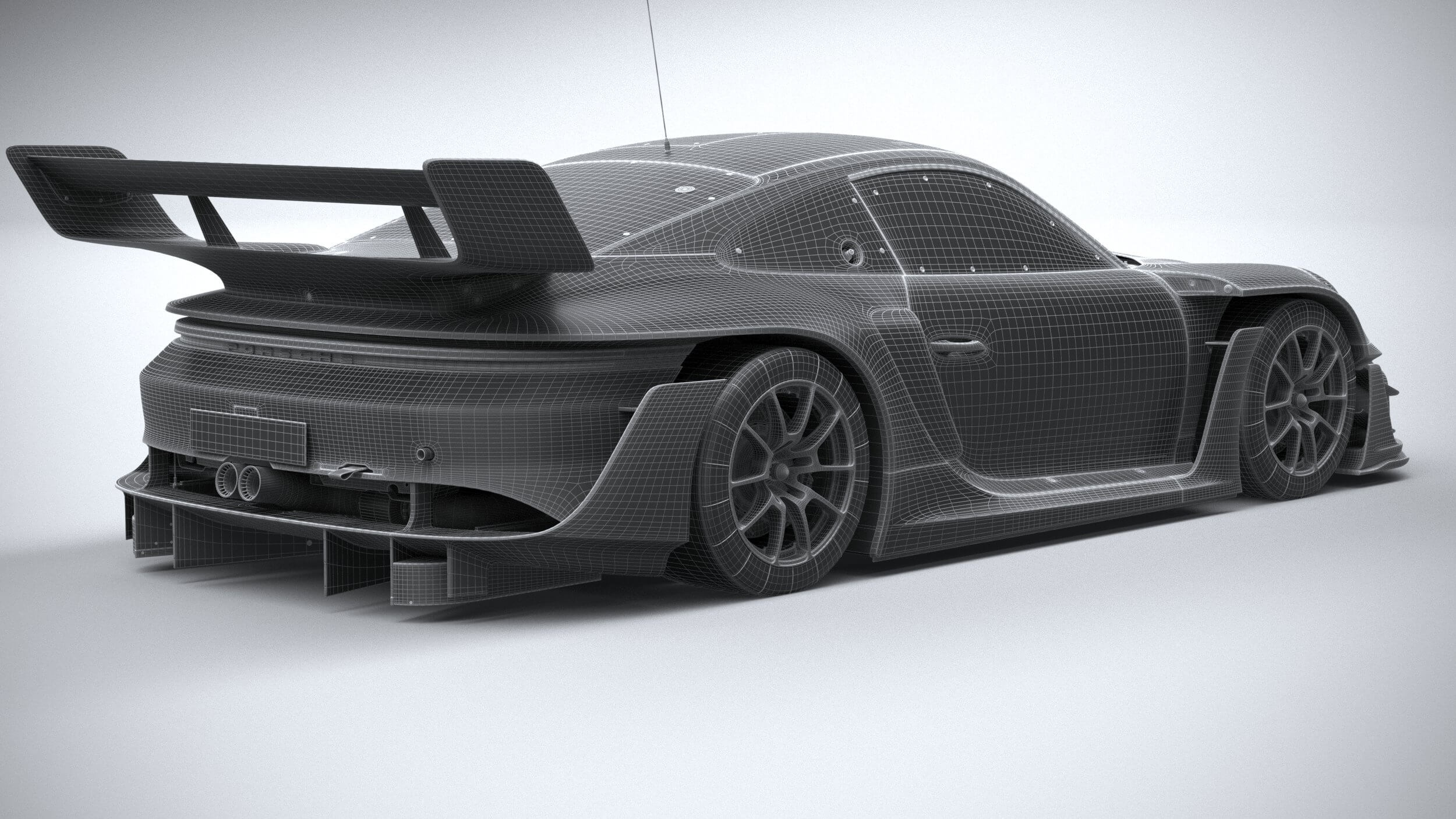 Porsche 911 GT3 R Rennsport 2023 - 3D Model by SQUIR