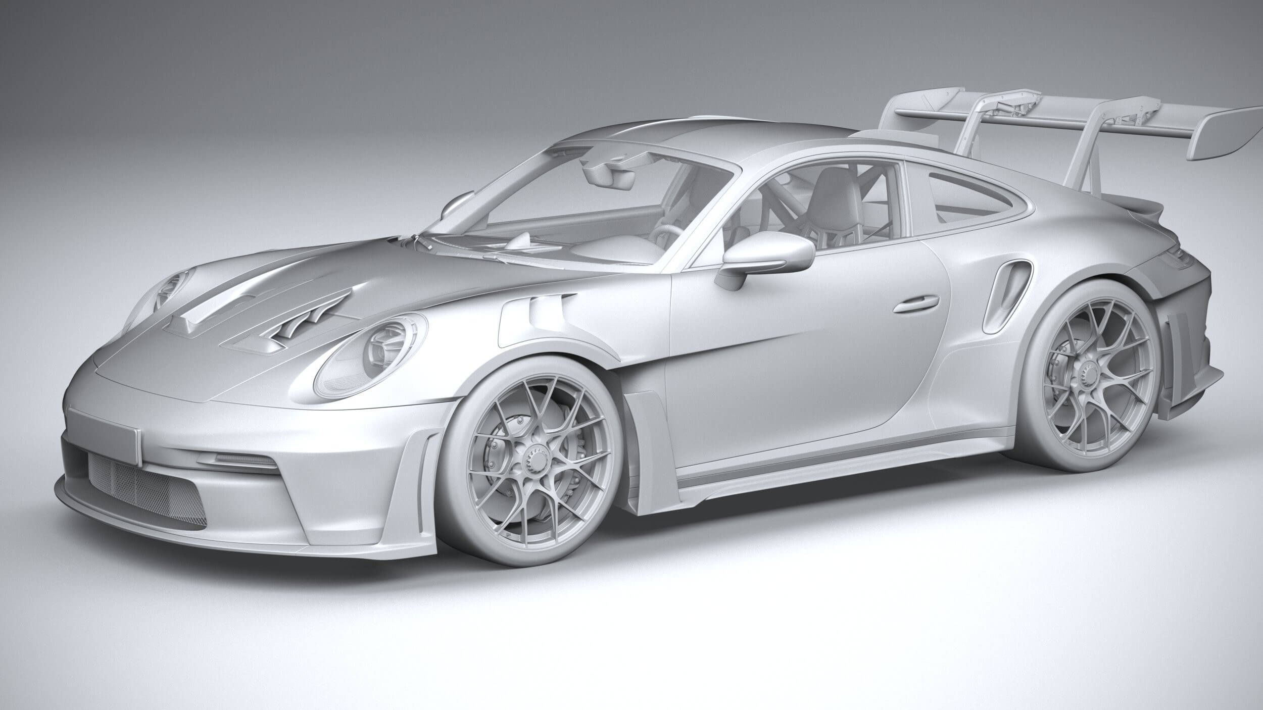 Porsche 911 GT3RS 2023 - 3D Model by SQUIR