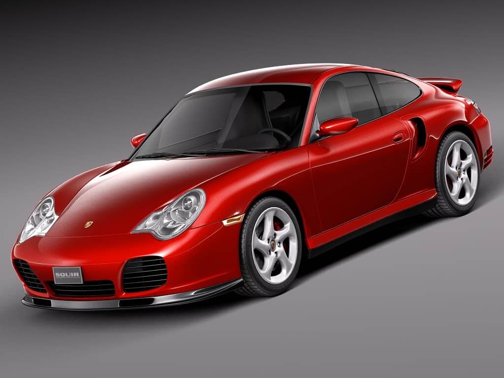 Porsche 911 Turbo 996 2002 - 3D Model by SQUIR