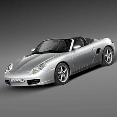 Porsche Boxster S 1996-2004 3D Model by SQUIR
