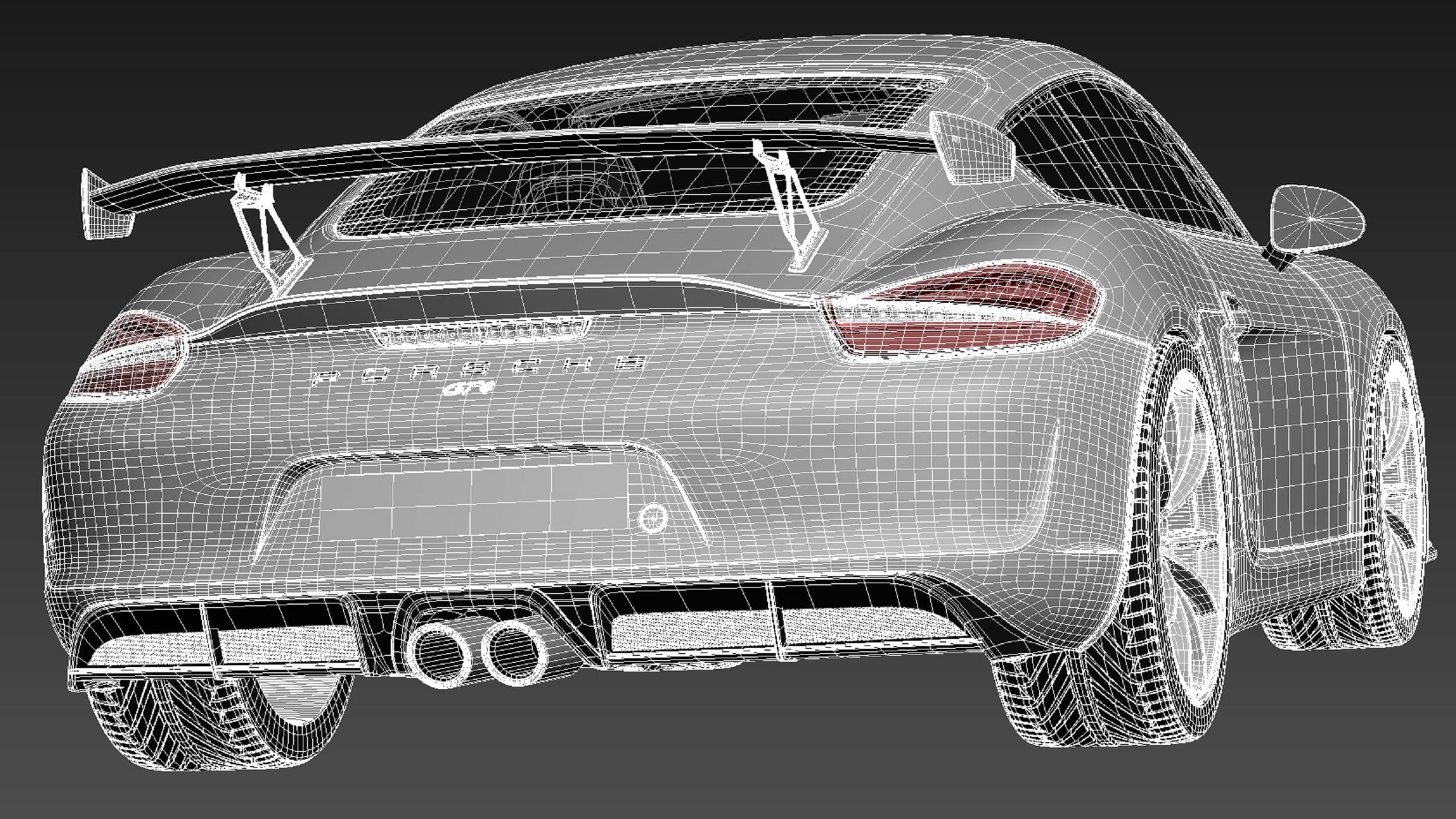 Porsche Cayman GT4 2015 - 3D Model by SQUIR