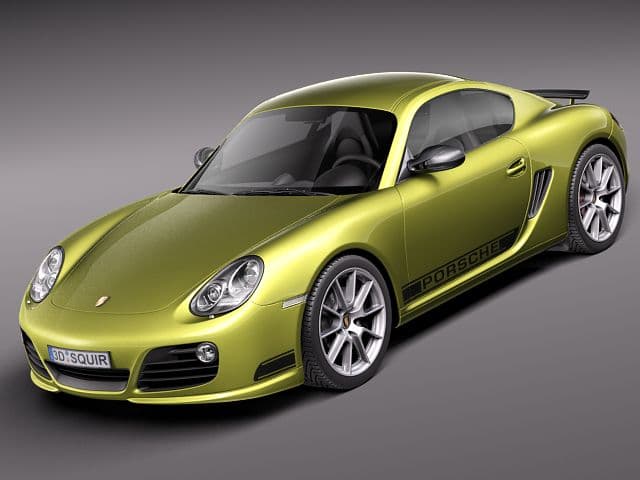 Porsche Cayman R 2011 - 3D Model by SQUIR