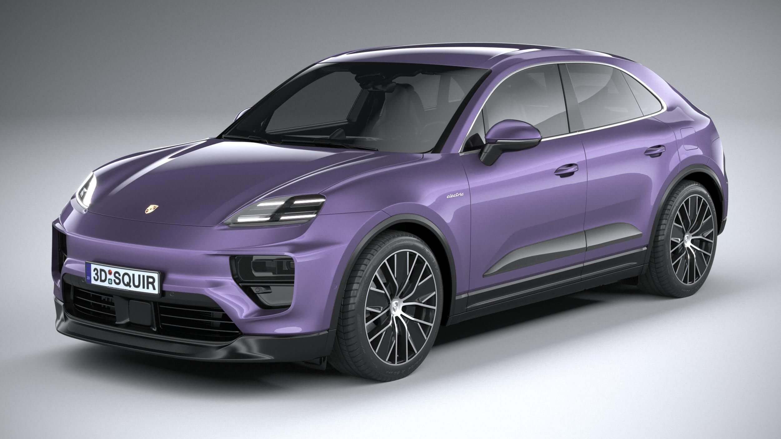 Porsche Macan 2025 - 3D Model by SQUIR