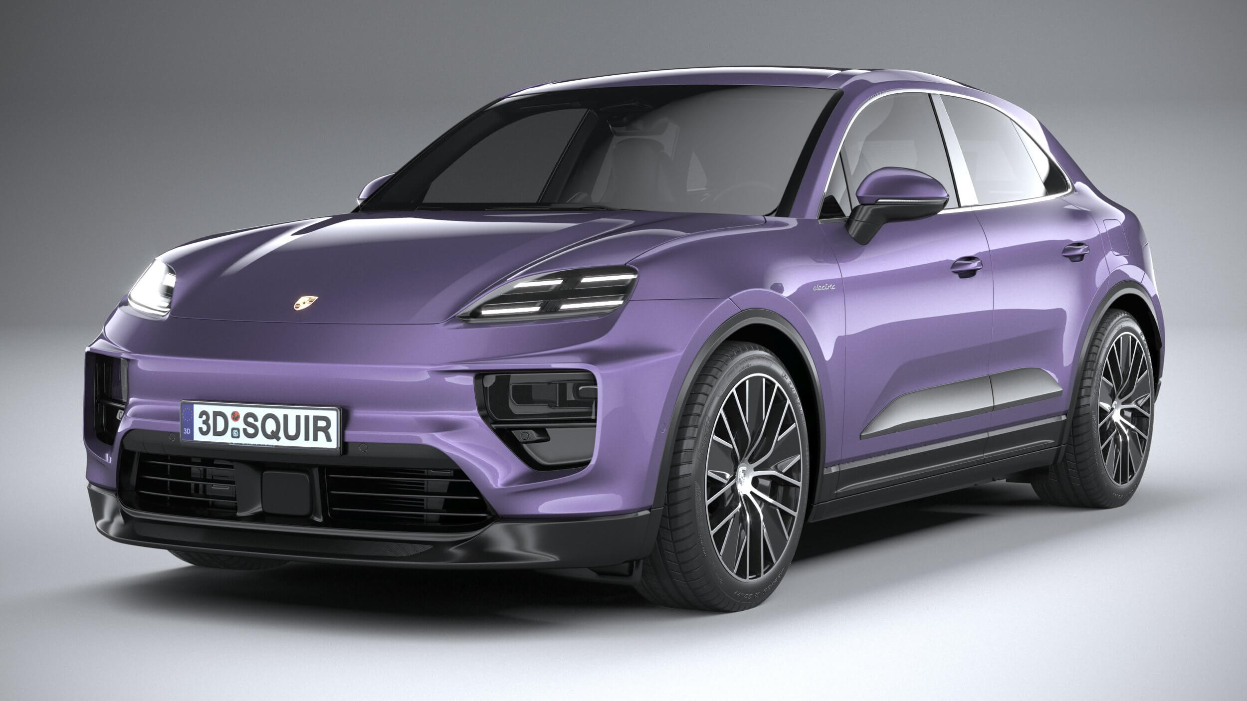 Porsche Macan 2025 - 3D Model by SQUIR