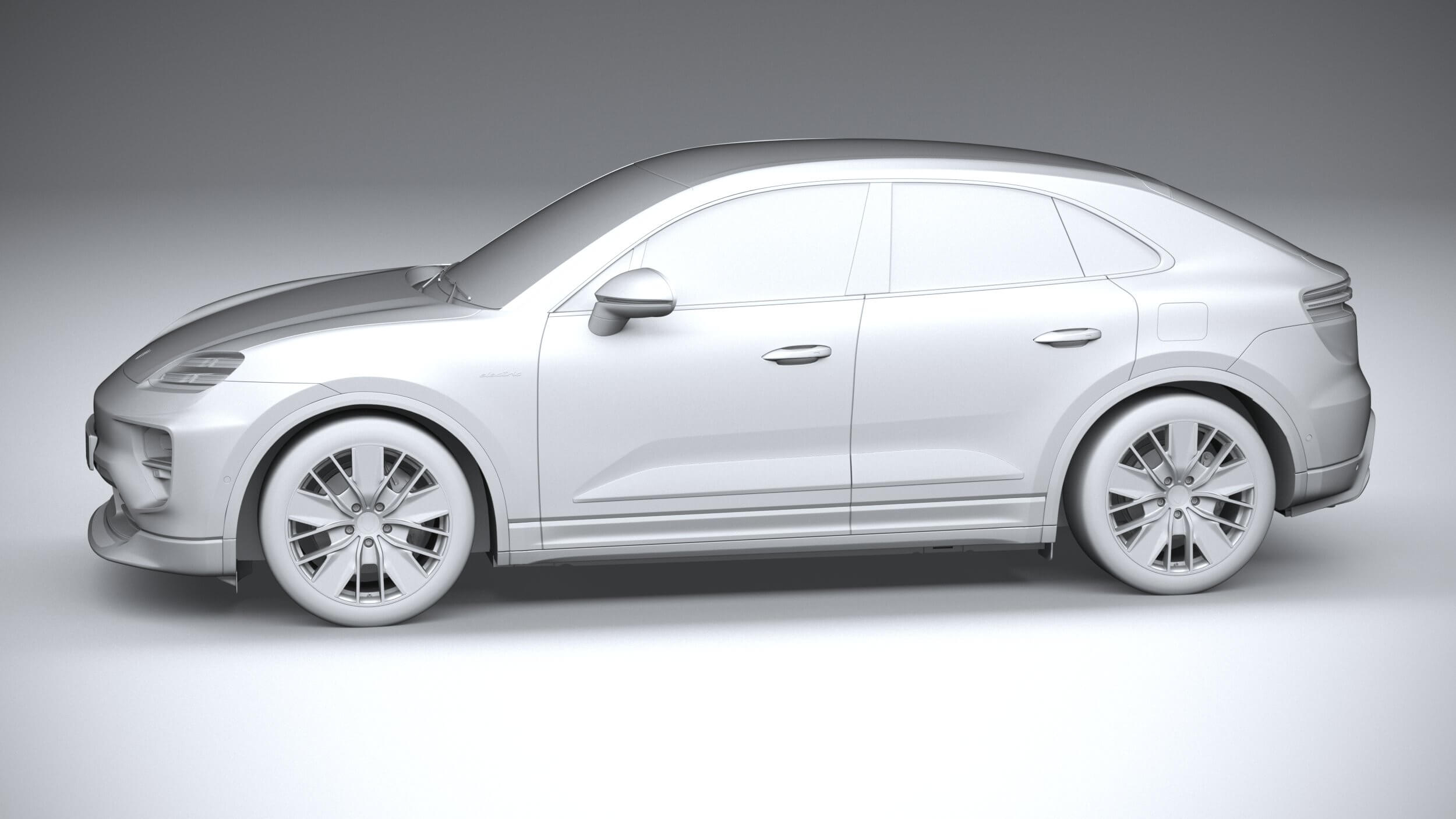 Porsche Macan 2025 - 3D Model by SQUIR