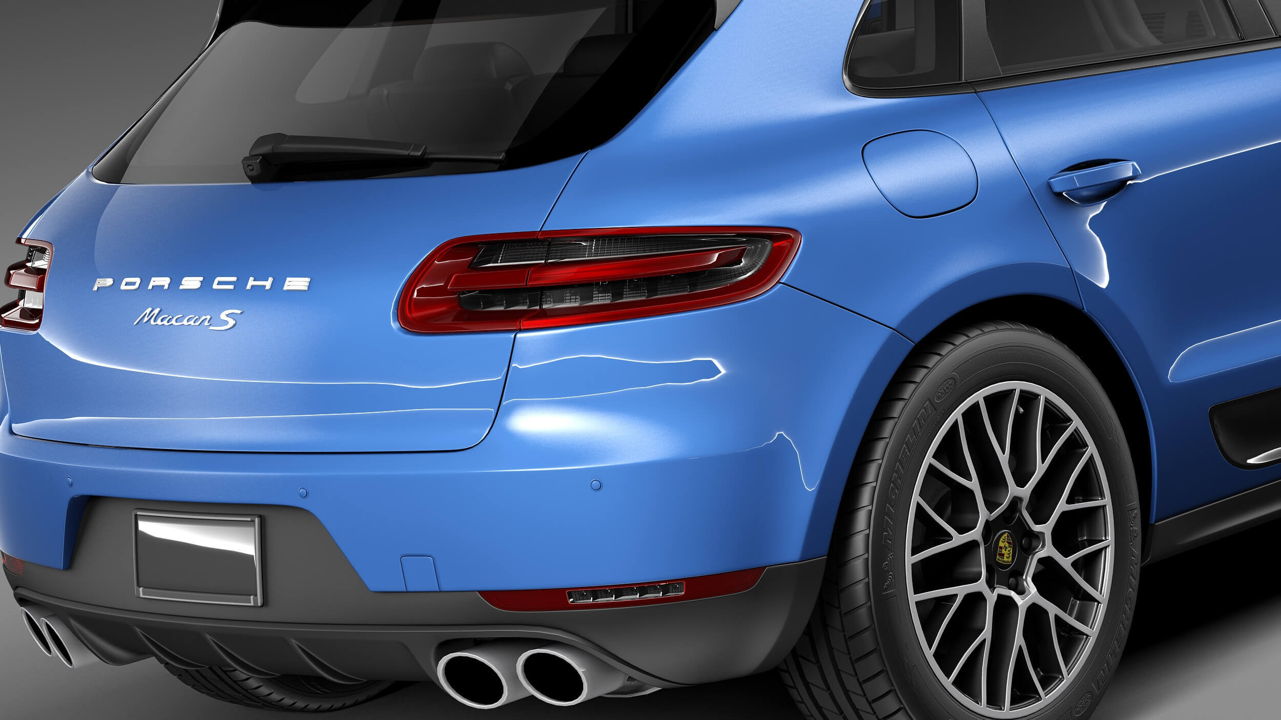 Porsche Macan S 2015 - 3D Model by SQUIR