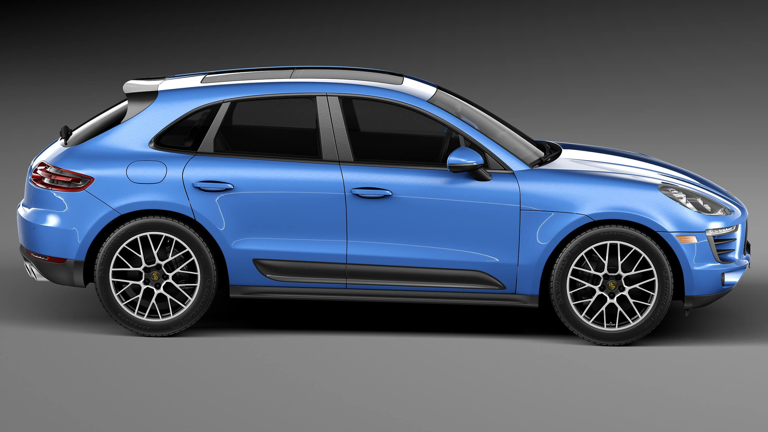 Porsche Macan S 2015 - 3D Model by SQUIR