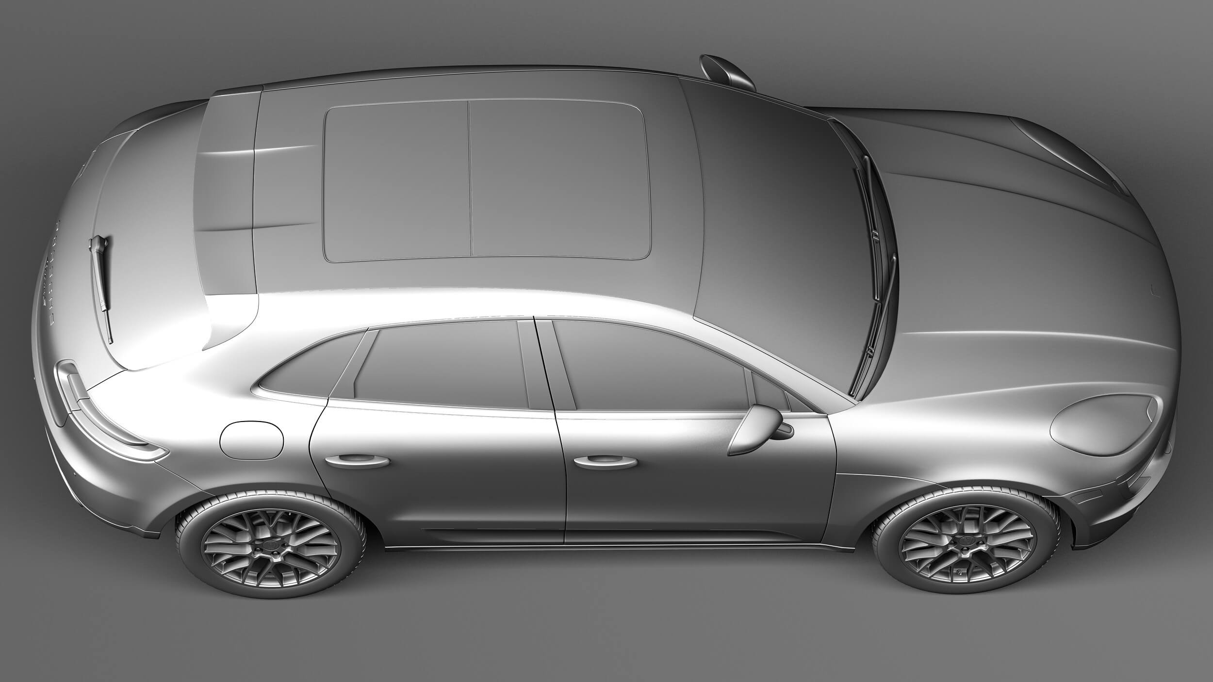 Porsche Macan S 2015 - 3D Model by SQUIR