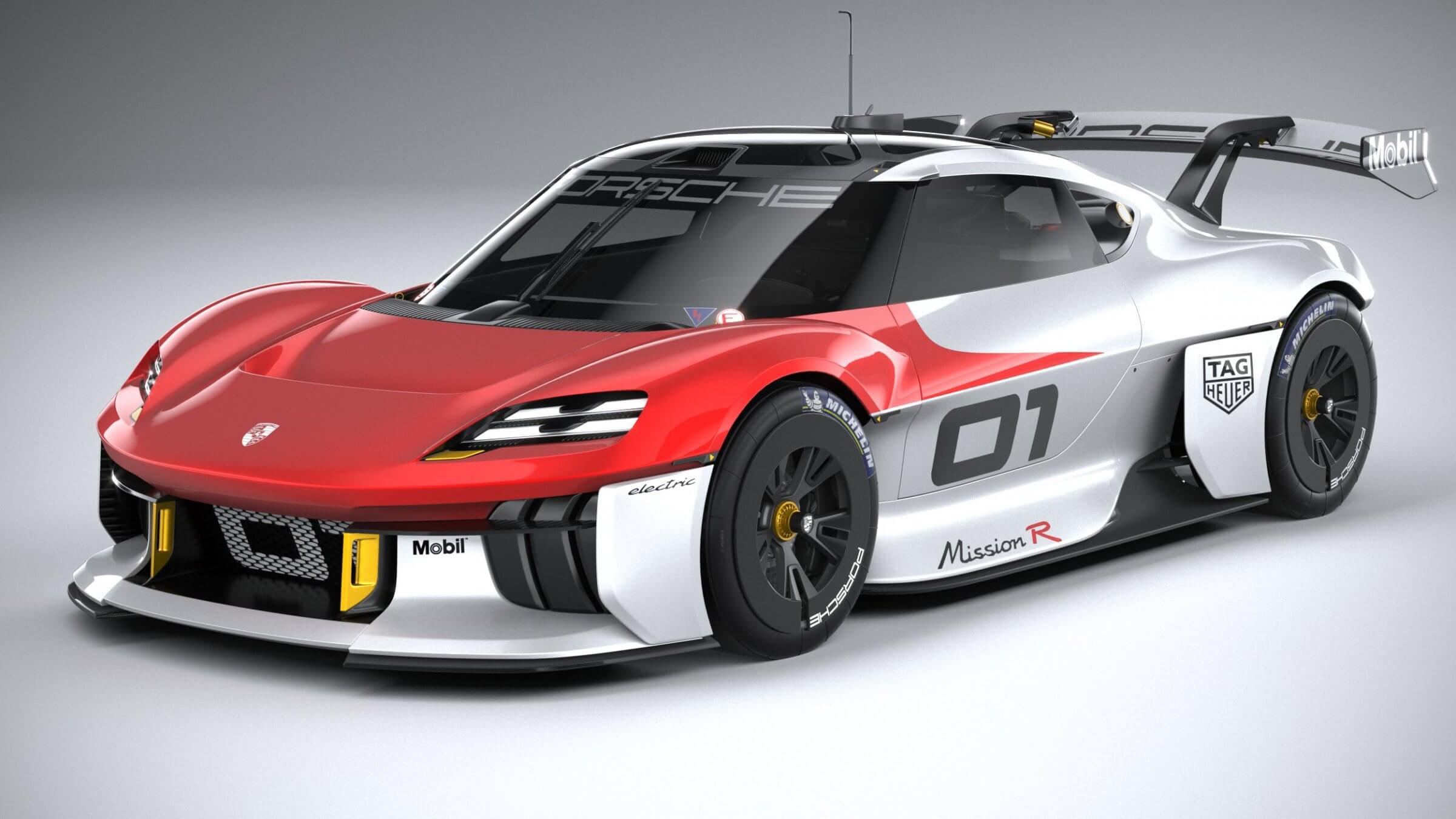 Porsche Mission R 2021 - 3D Model by SQUIR