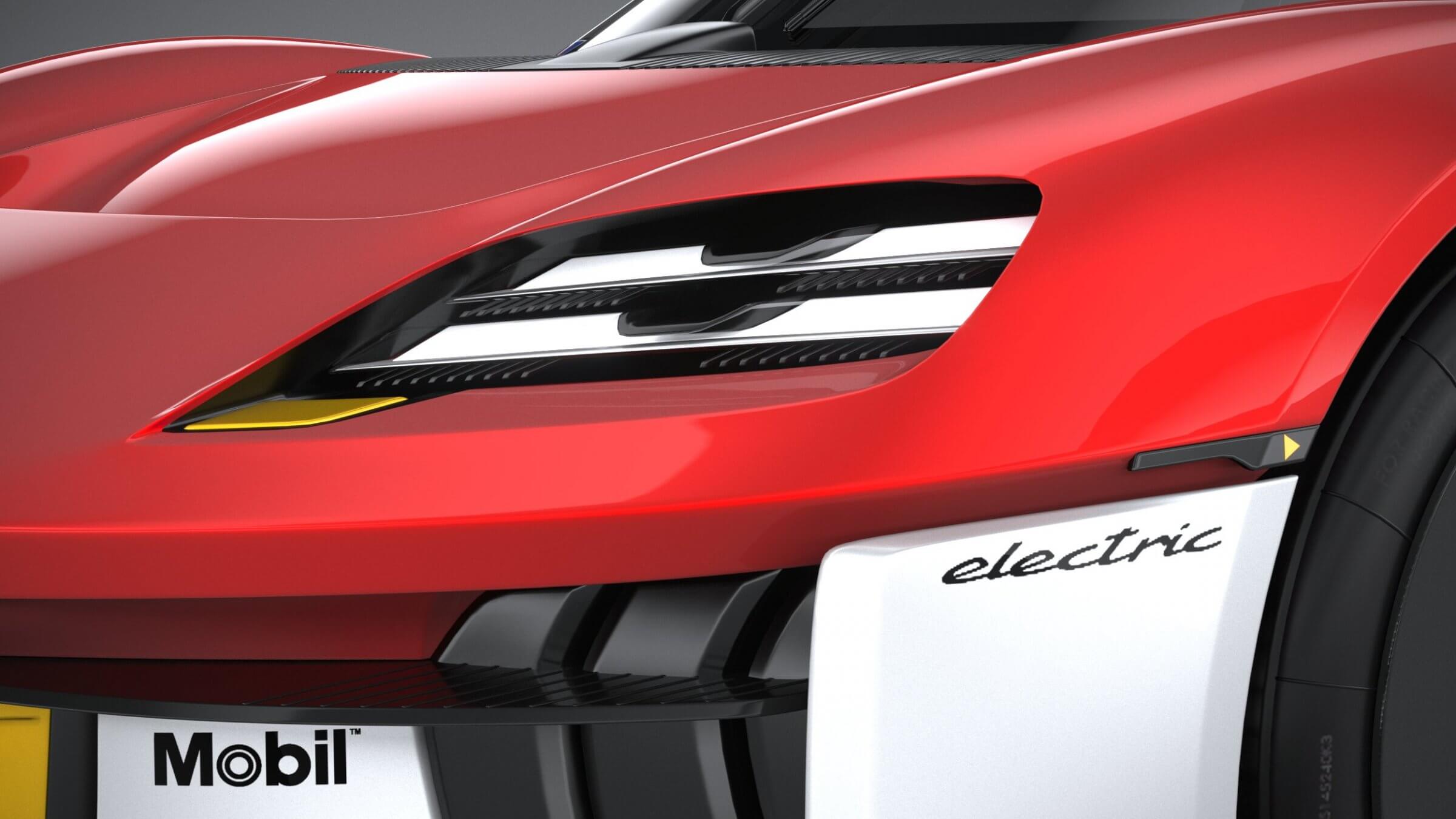 Porsche Mission R 2021 - 3D Model by SQUIR