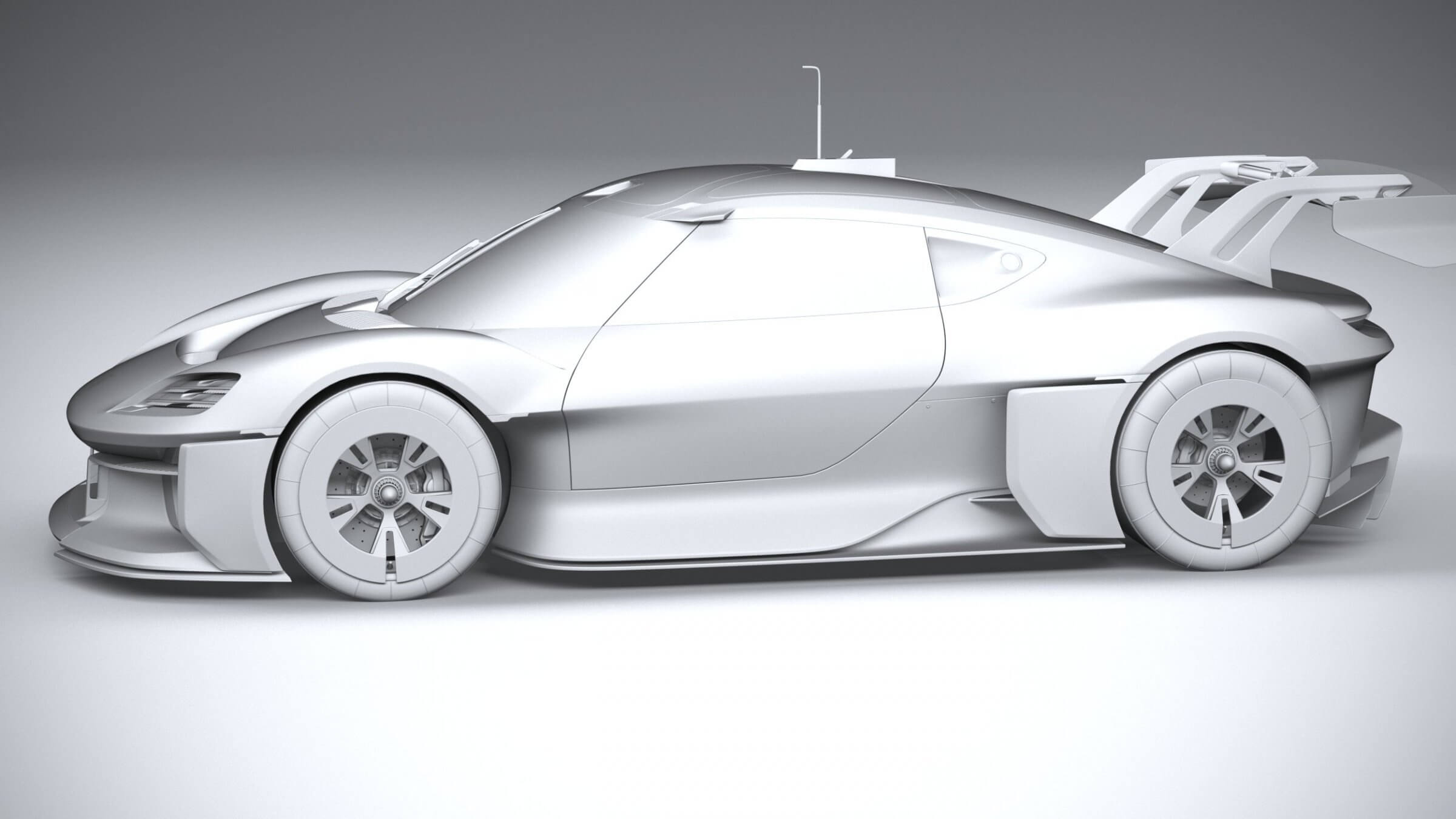 Porsche Mission R 2021 - 3D Model by SQUIR